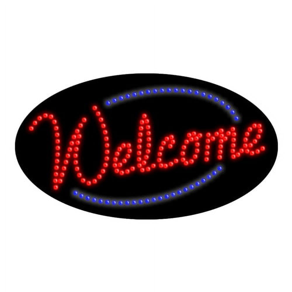 Welcome-LED Dots Sign Made in USA - Walmart.com