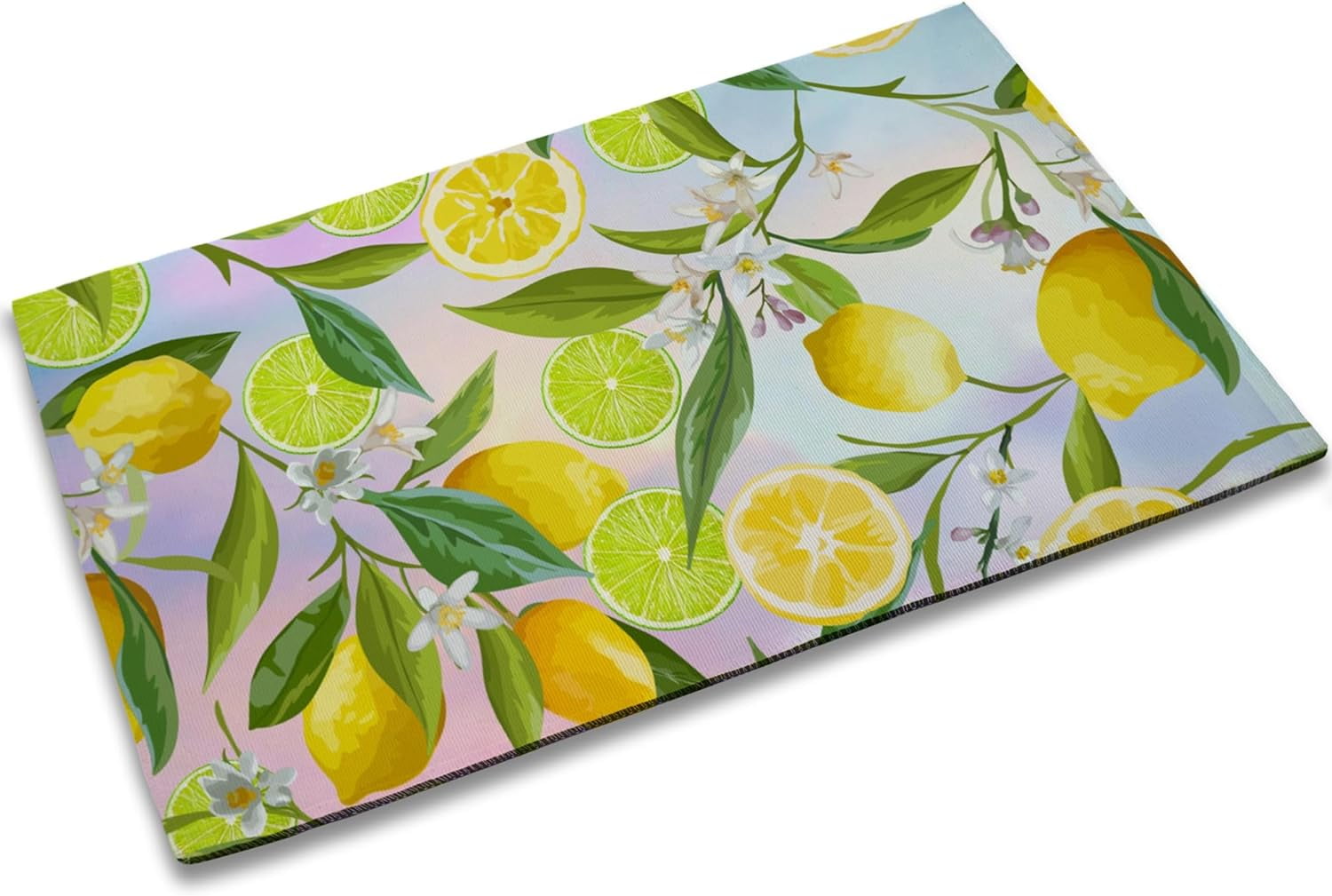 Welcome Lemon Doormat Mat with Non-Slip Backing Indoor Outdoor Welcome ...