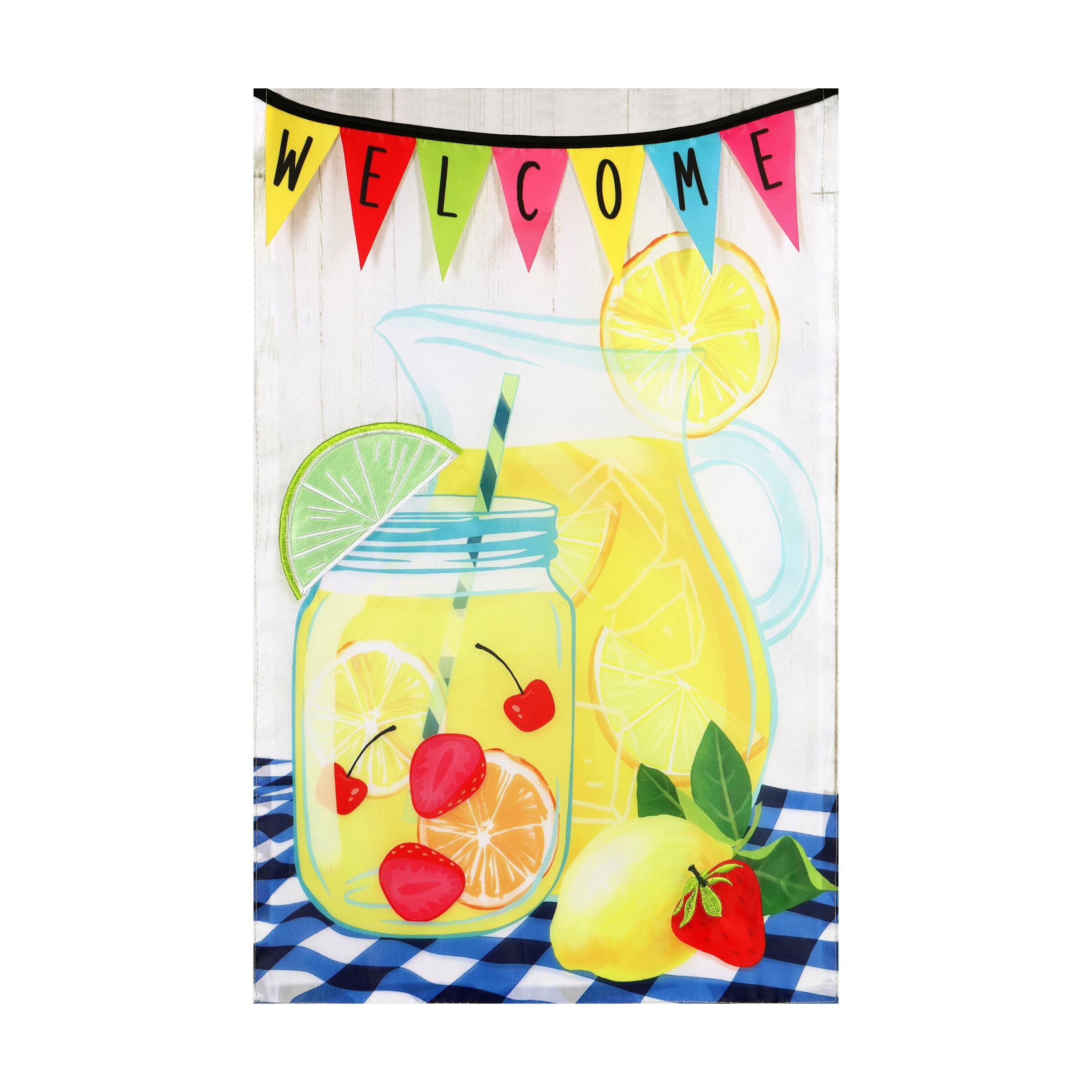 Welcome Lemonade Season Yard Flag 11.5in x 18in - Walmart.com
