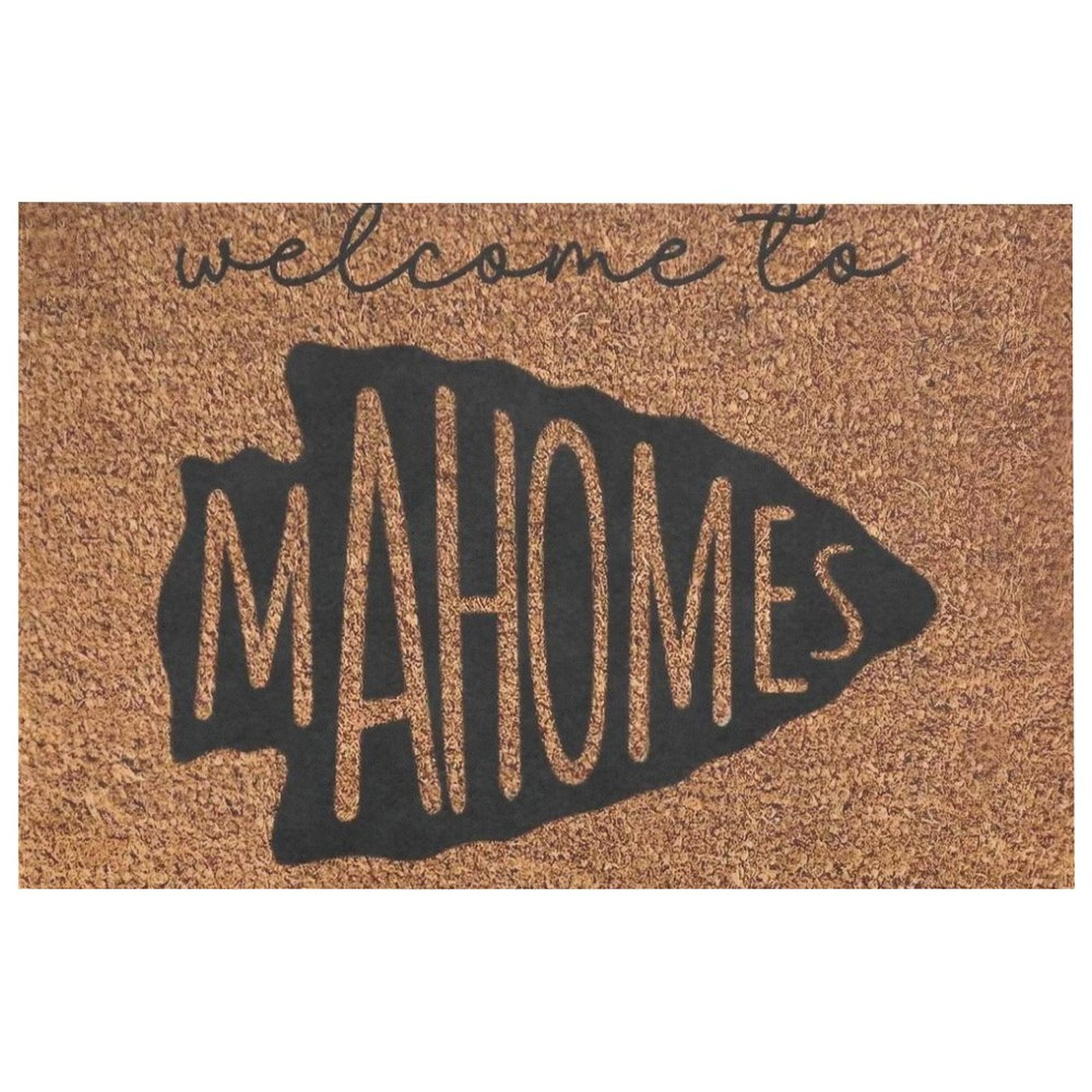 Welcome Mahomes Arrow Mat Adult Home Decor Bedroom Living Room Crystal ...