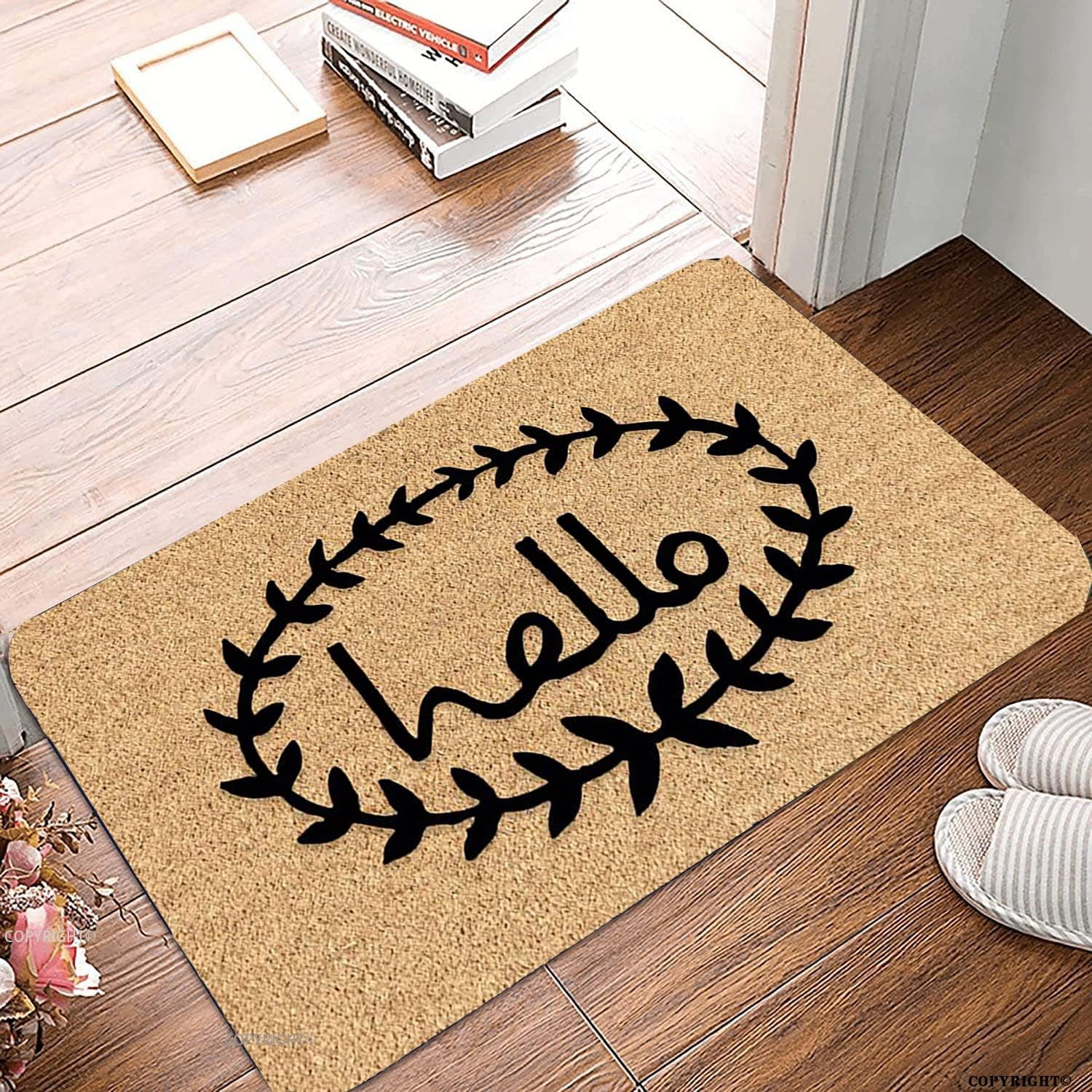 Welcome Mats for Front Door Outdoor Entry Hello Doormat Doormat Non ...