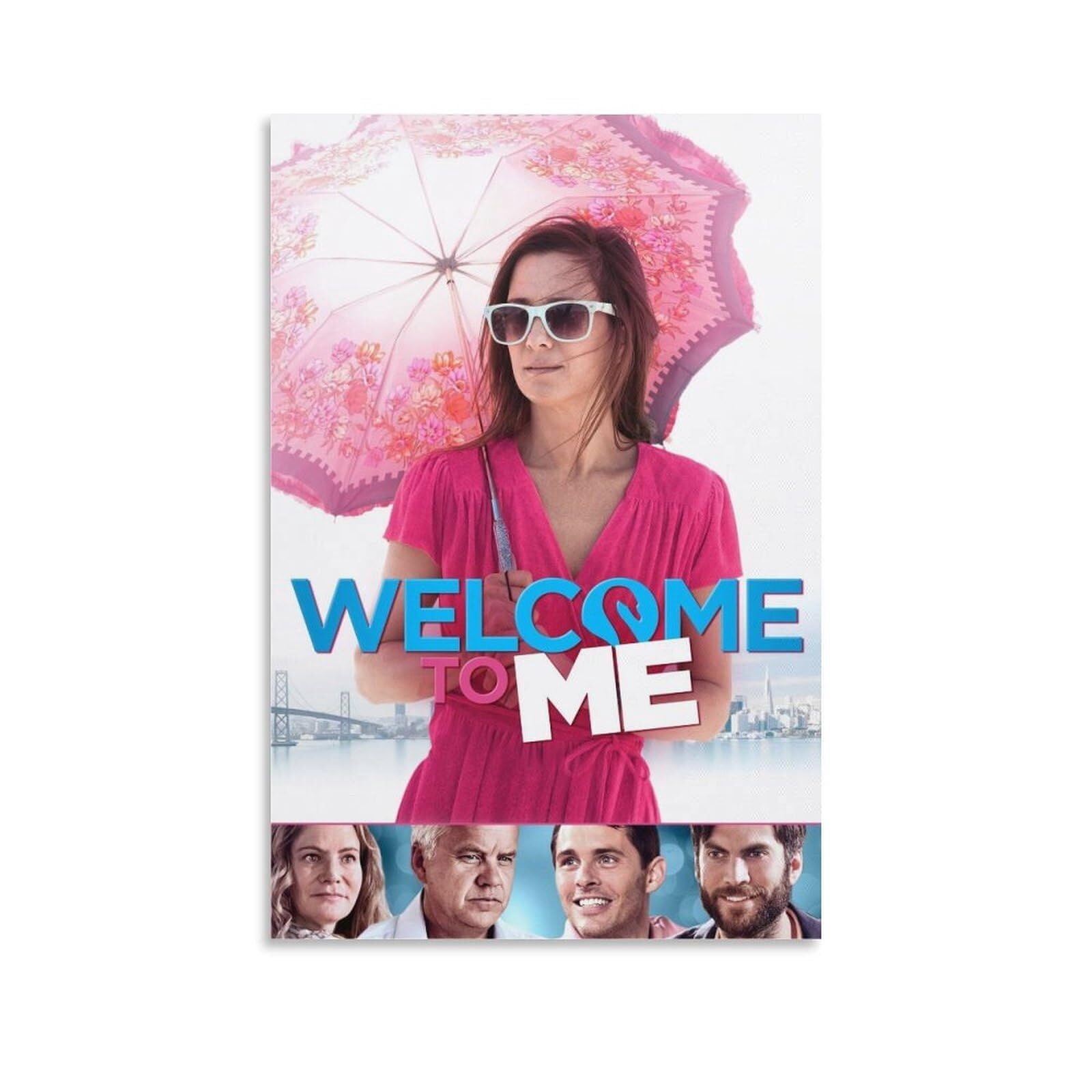Welcome to Me Movie Poster Wall Prints Room Decor Poster Canvas ...