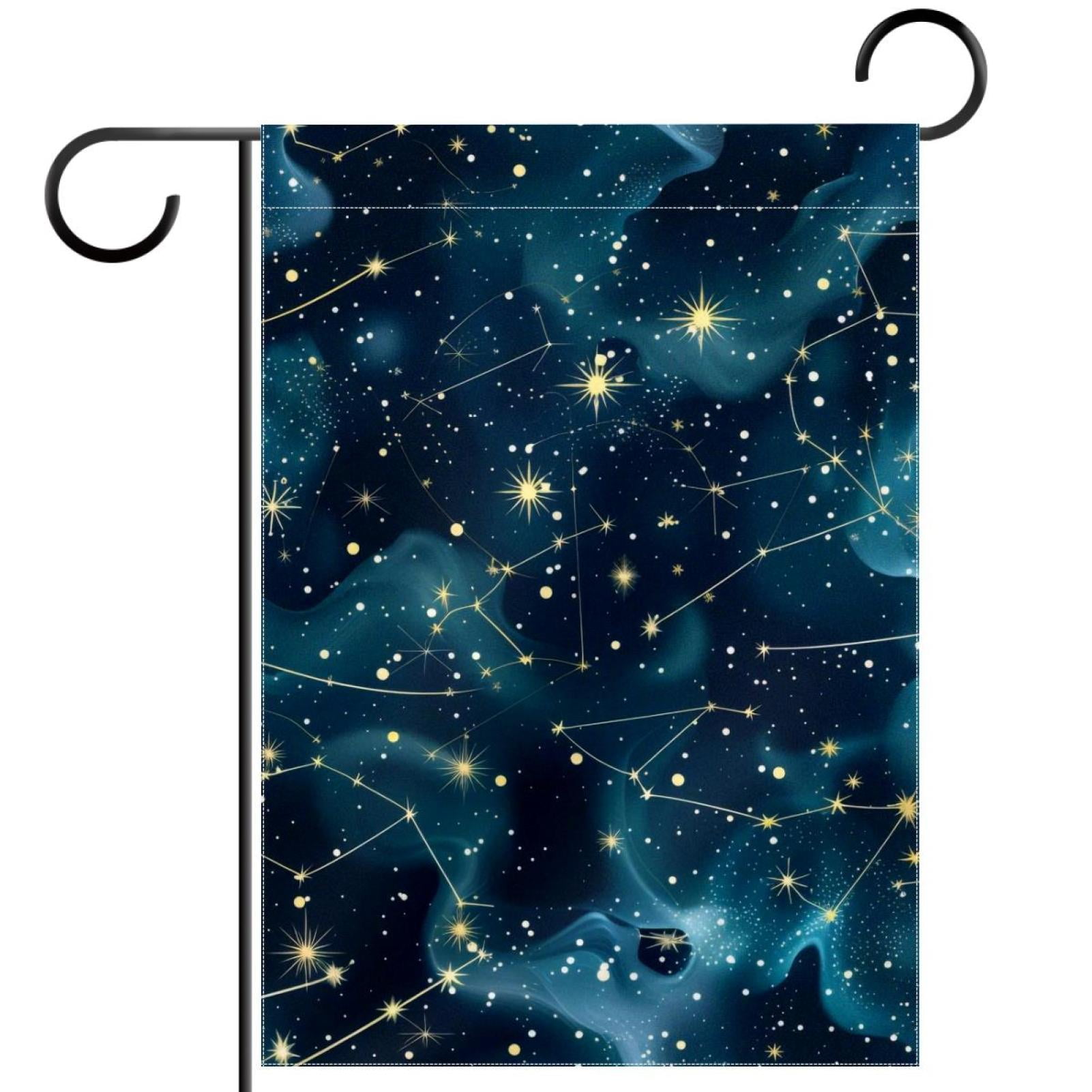 Welcome Mystical Night Sky with Constellations Seamless Pattern Garden ...