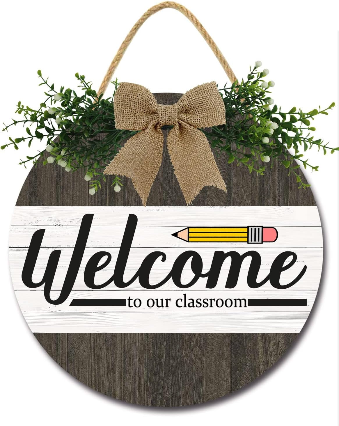 Welcome to Our Classroom Welcome Sign for Classroom Class Door Rustic ...