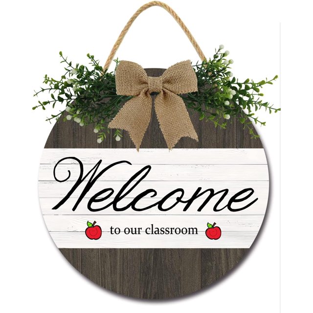 Welcome to Our Classroom Welcome Sign for Classroom Class Door Rustic ...