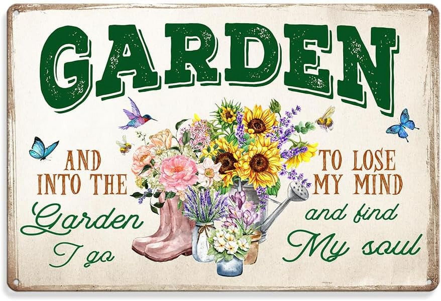 Welcome to Our Secret Garden Sign, Metal Garden Sign, Garden Metal ...