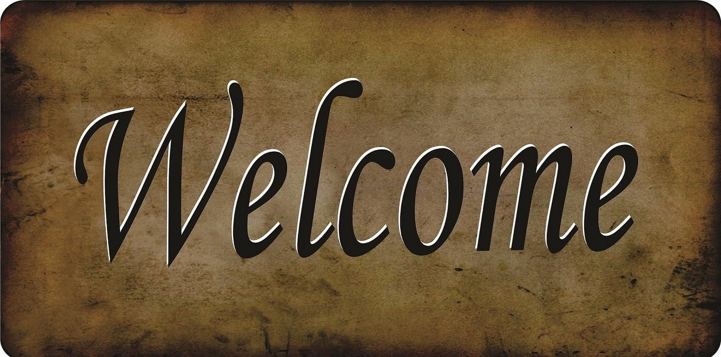 Welcome Photo License Plate - Walmart.com