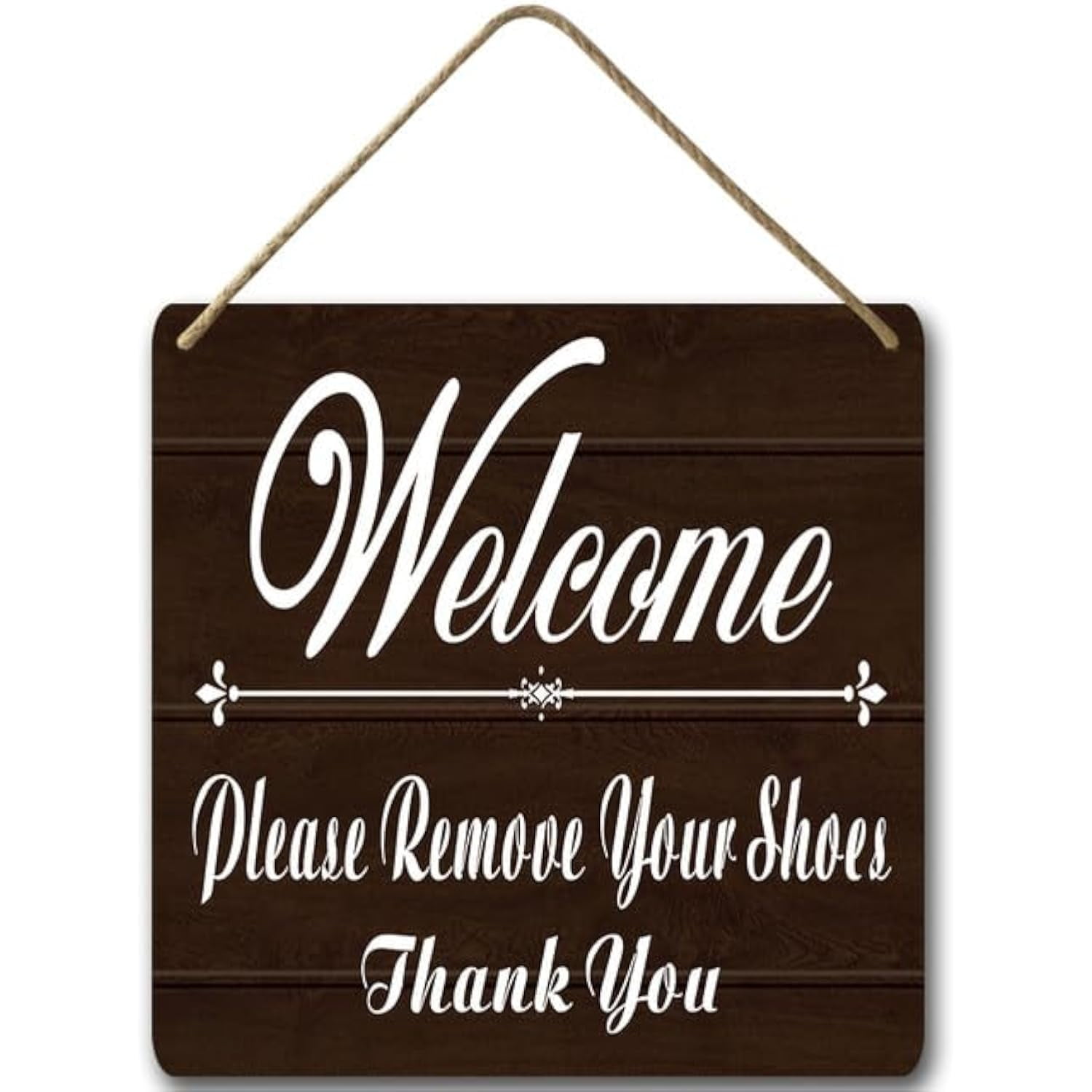 Welcome Please Remove Your Shoes Wall Sign,Modern Farmhouse Decorative ...