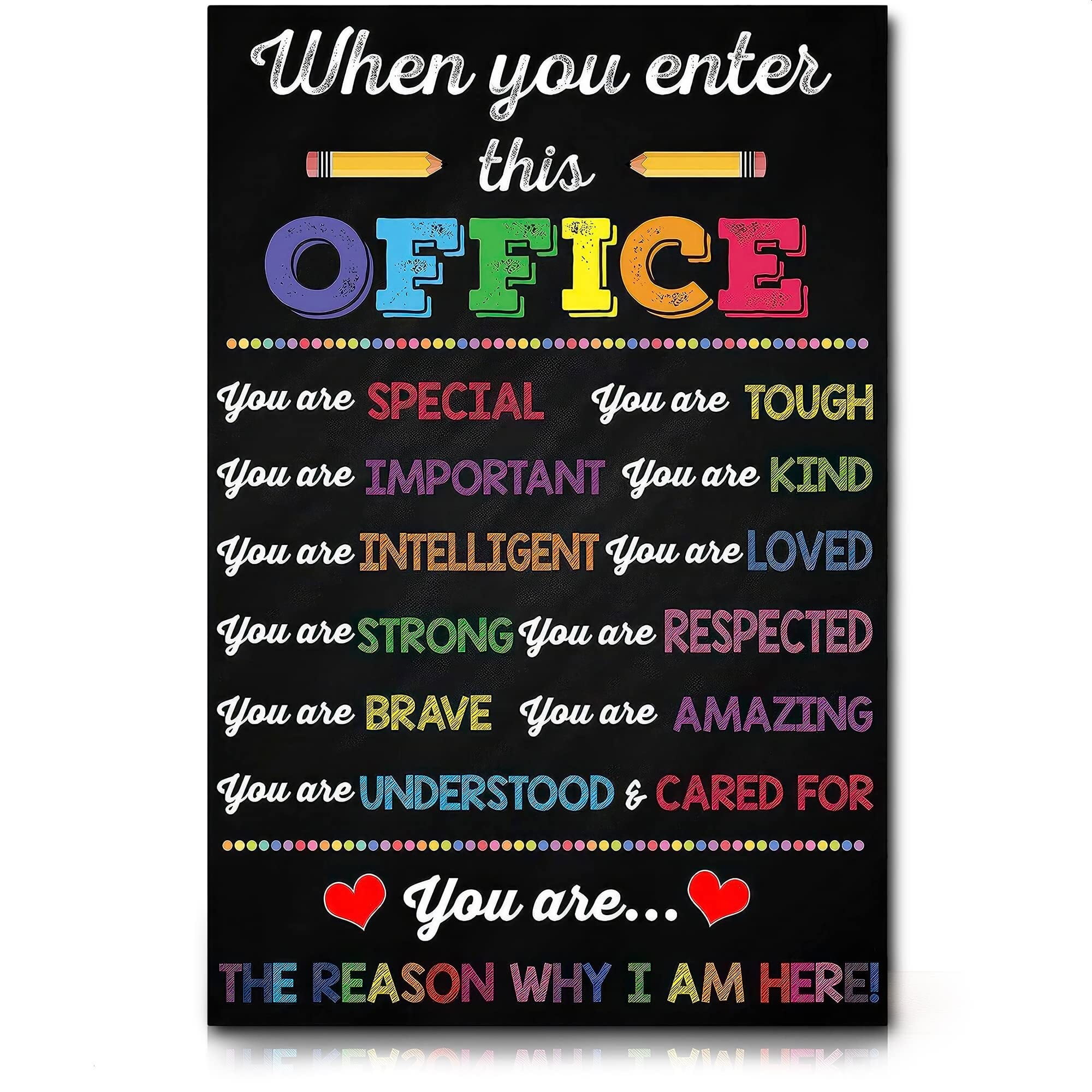 Welcome Poster When You Enter This Office - School Counselor Therapist ...