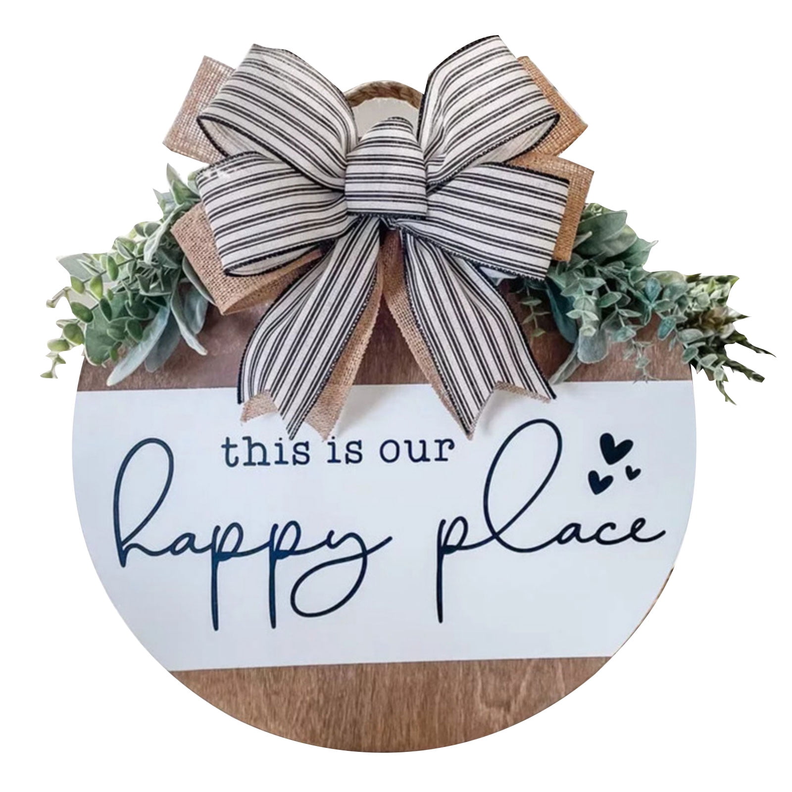 Welcome Sign for Front Door, Front Door Decor for Farmhouse Porch ...