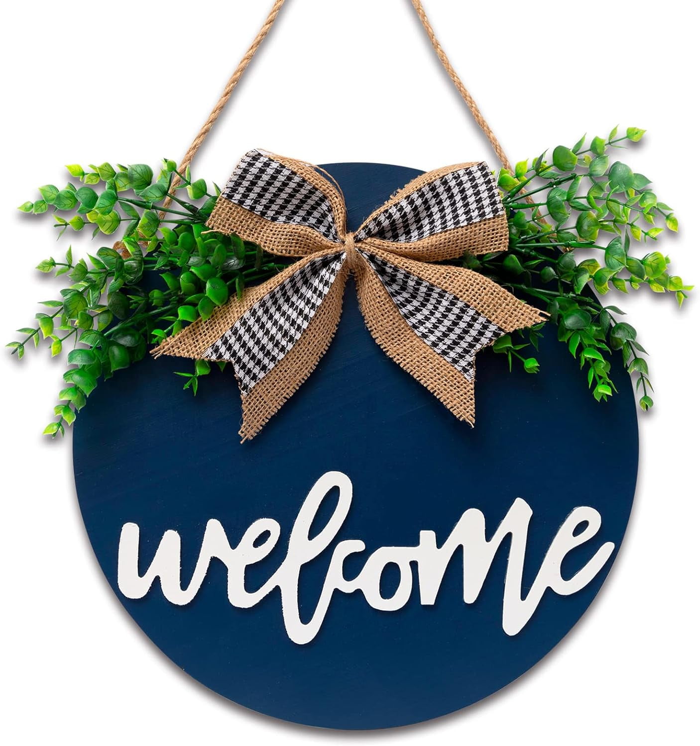 Welcome Sign For Front Door, Farmhouse Wall Decor Welcome Sign, 12 ...
