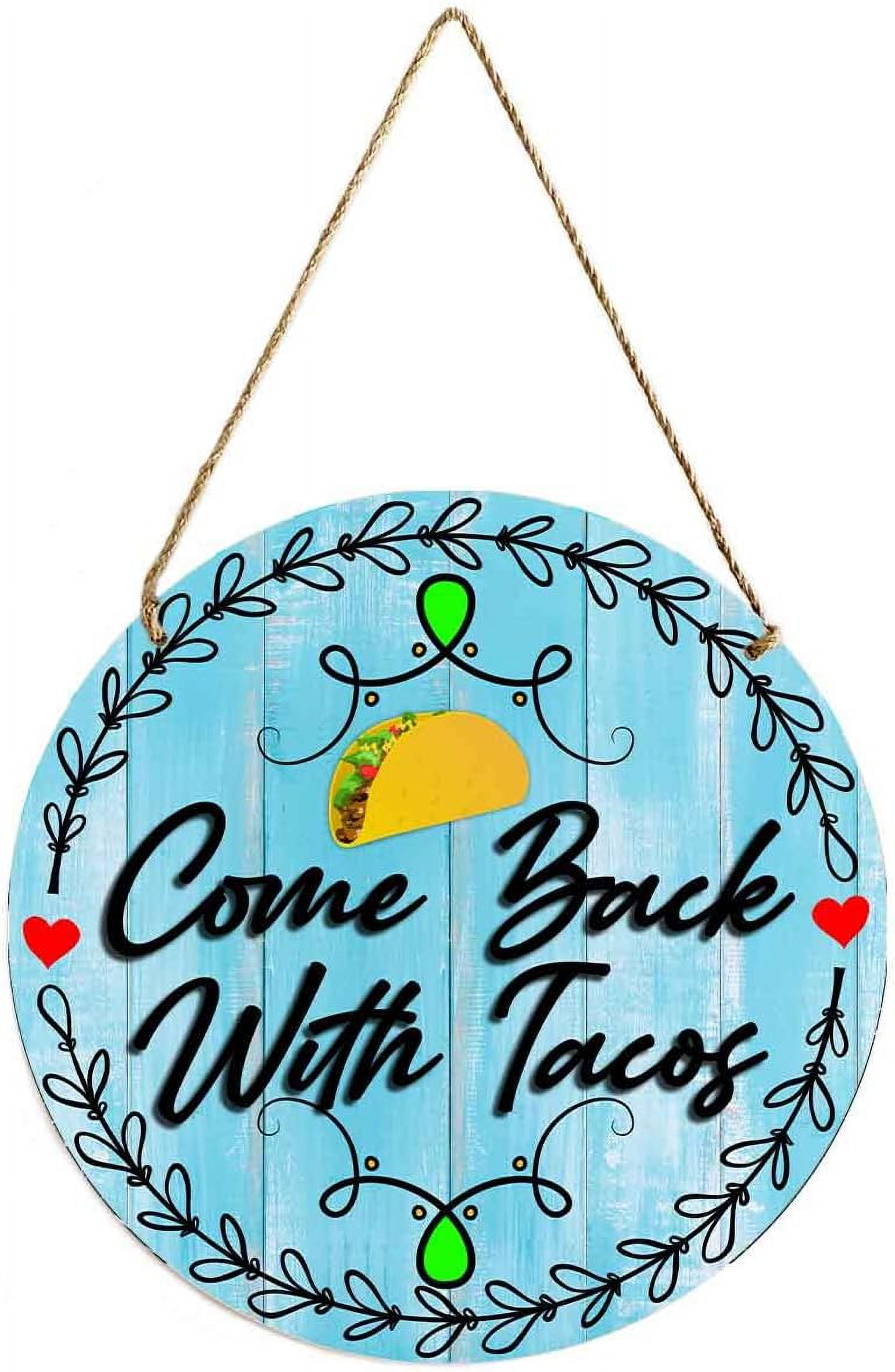 Welcome Sign for Front Door Outside Funny Porch Signs Outdoor Come Back ...