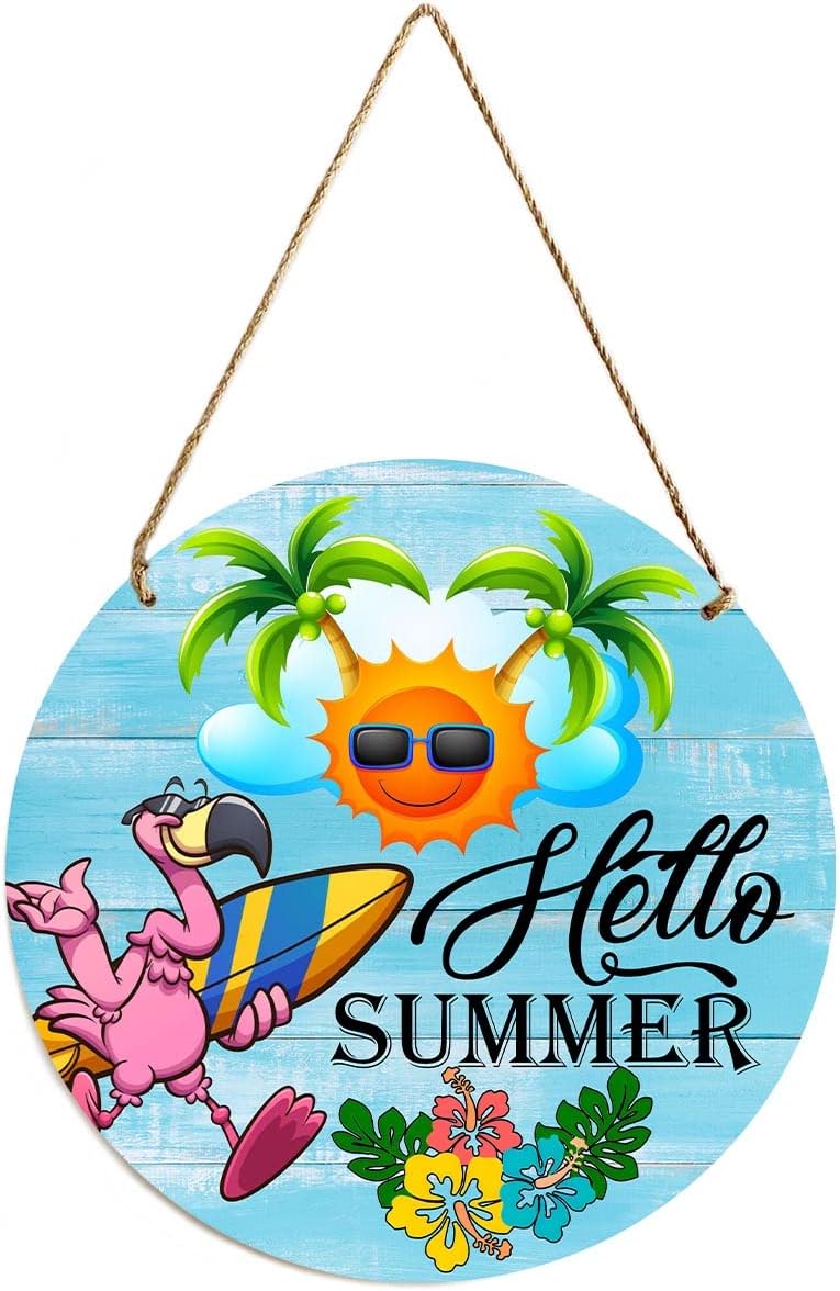 Welcome Sign for Front Door Outside Funny Porch Signs Outdoor Hello ...