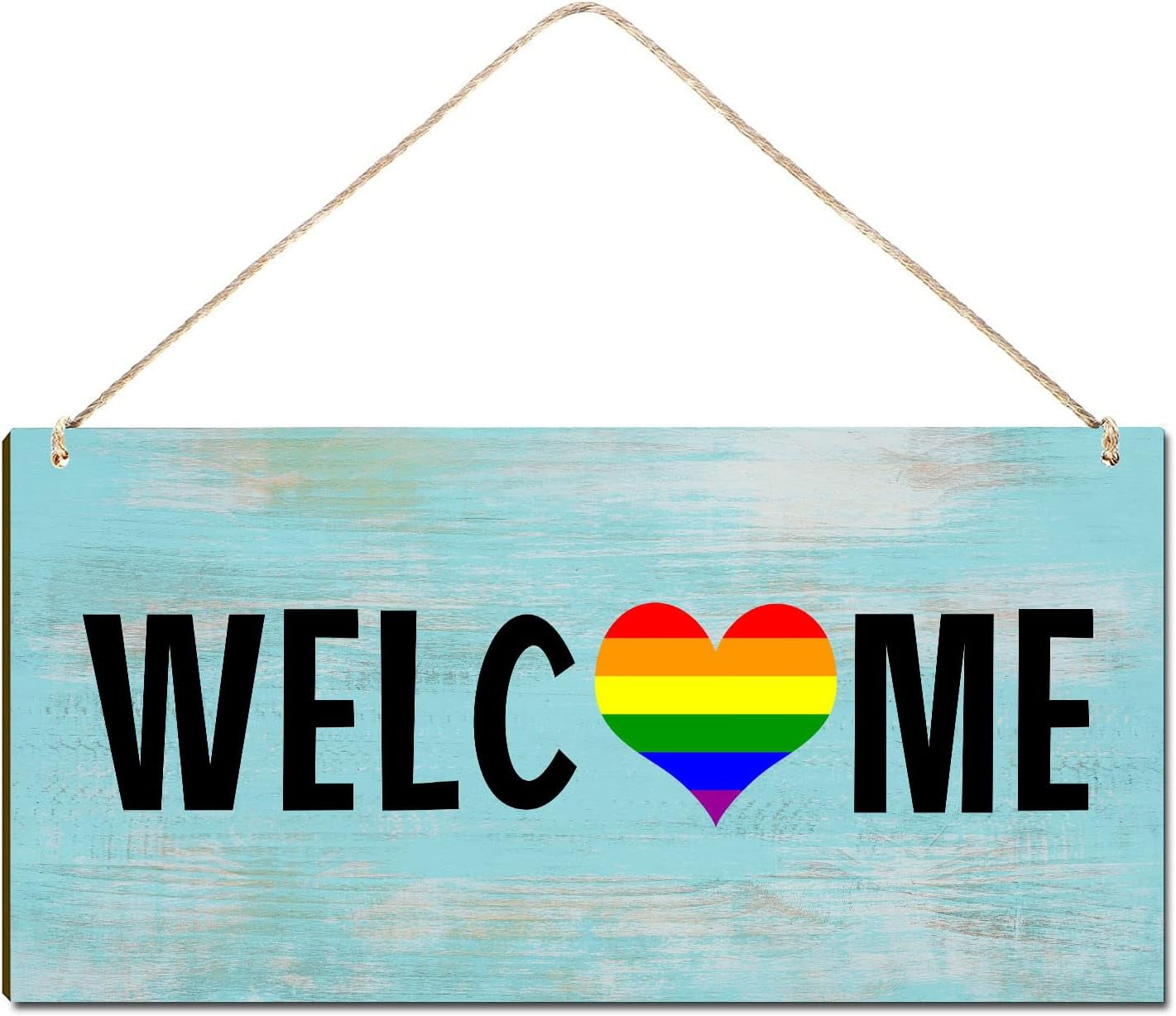 Welcome Sign for Front Door Outside Funny Wooden Door Sign For Front ...