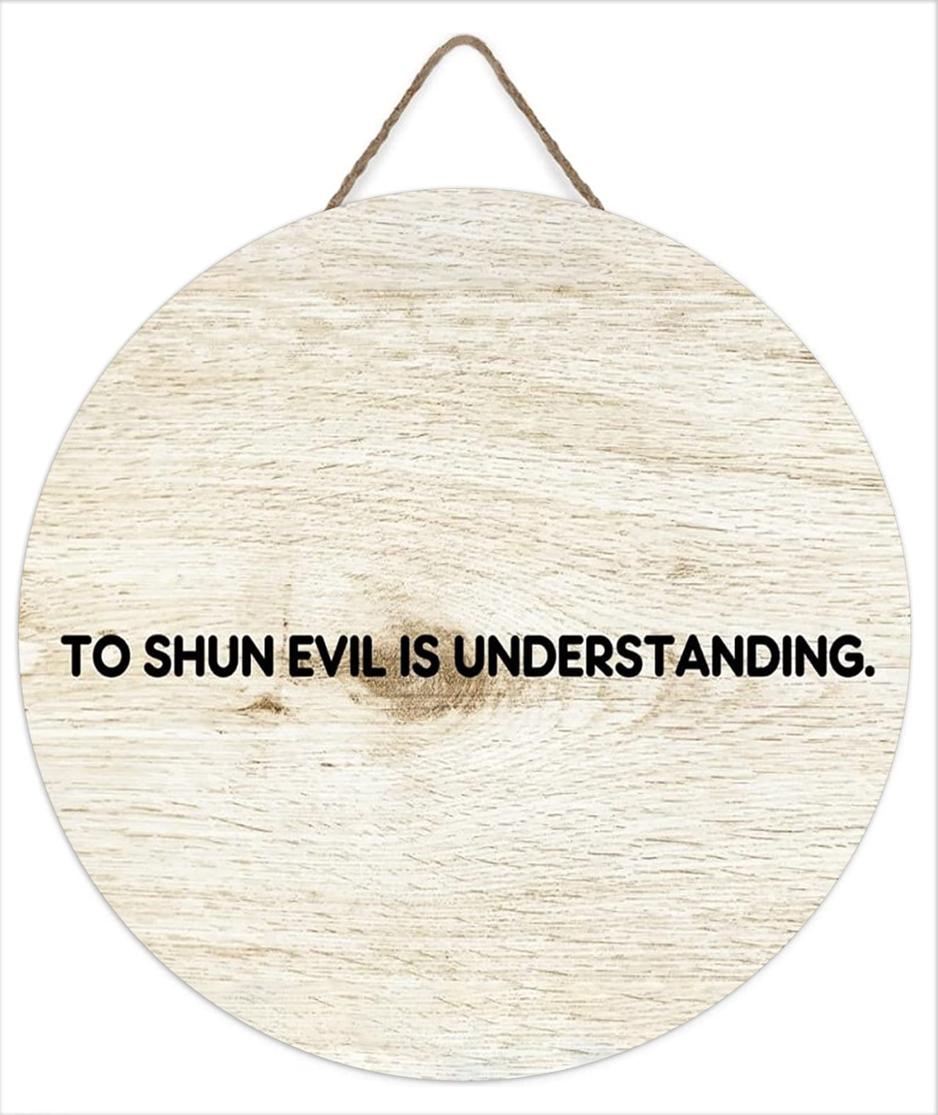 Welcome Sign for Front Door To Shun Evil Is Understanding Porch Decor ...
