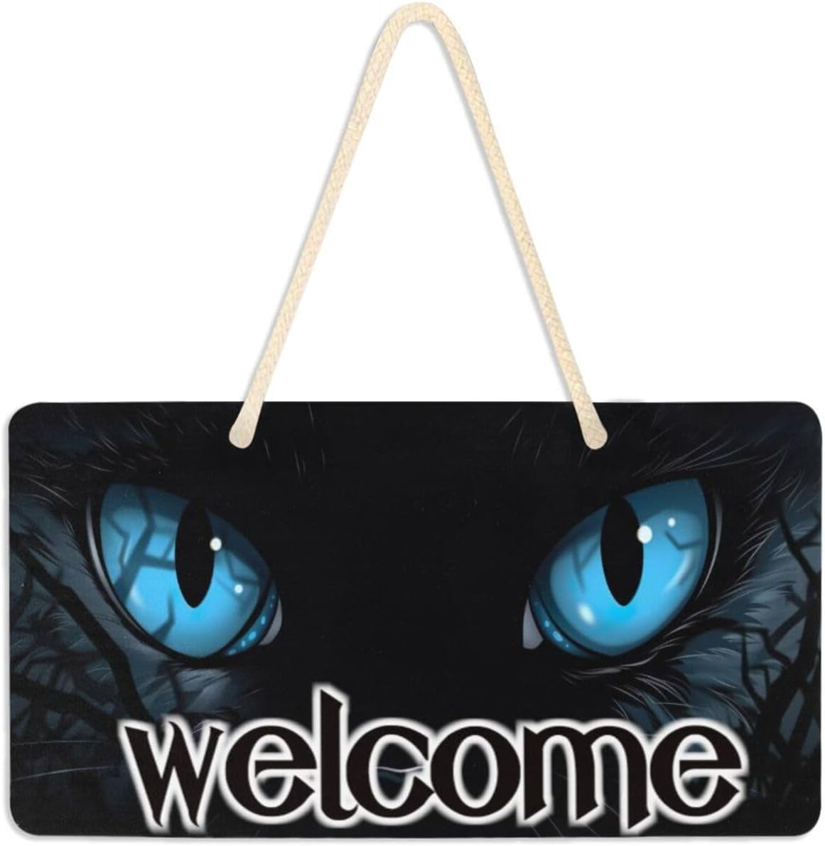 Welcome Sign Hello Front Door Sign,Hanging Welcome Sign for Farmhouse ...