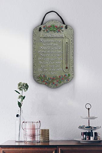 Welcome Sign, Irish Blessing Porch Decor, Resin Slate Plaque, 7.75 Inch ...