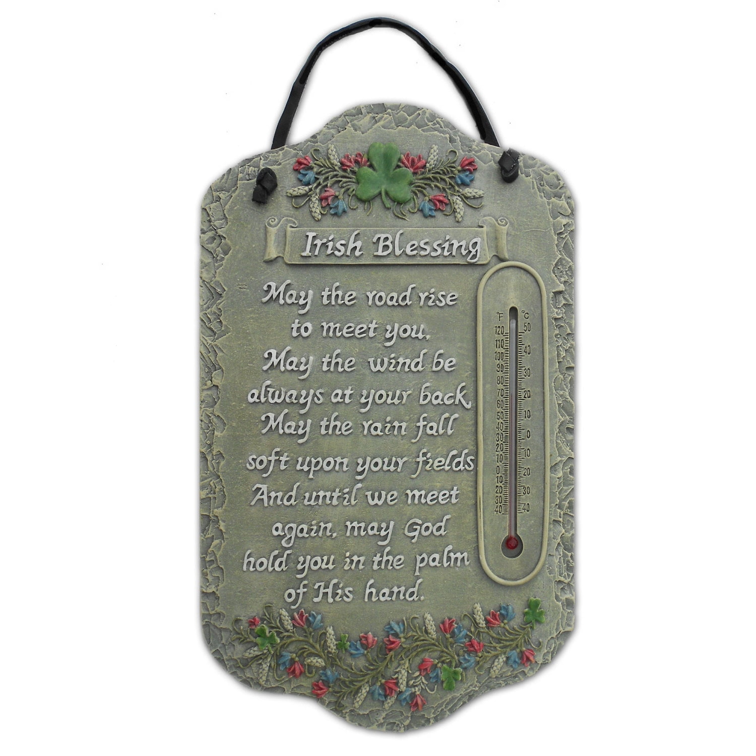 Welcome Sign ”Irish Blessing” Porch Decor Resin Slate Plaque Ready To ...