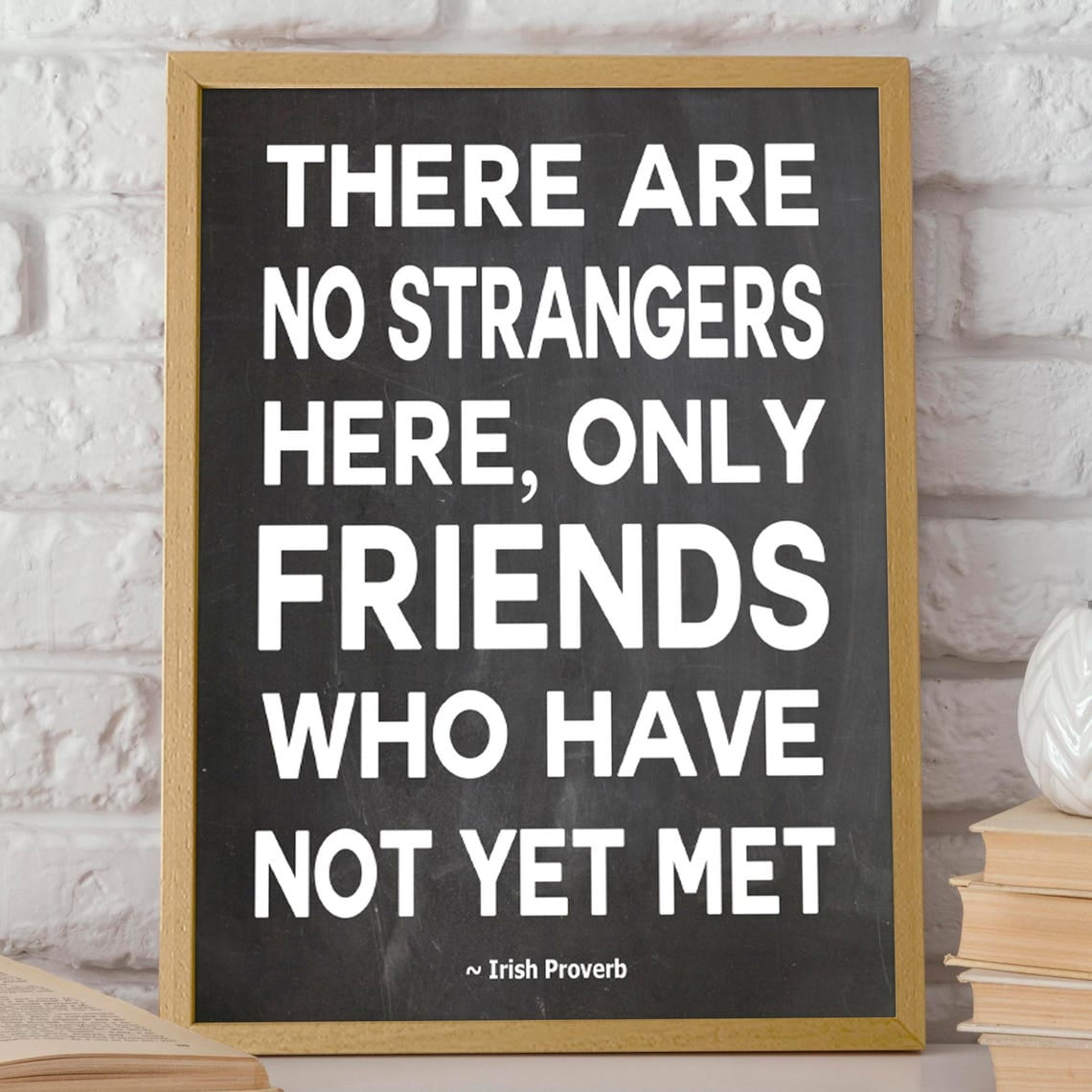 Welcome Sign Irish Proverb Irish Welcome Irish Blessing Wall Art ...