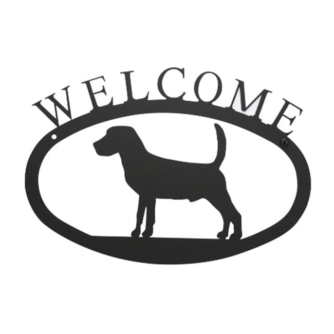 Welcome Sign-Plaque - Beagle - Dog - Walmart.com
