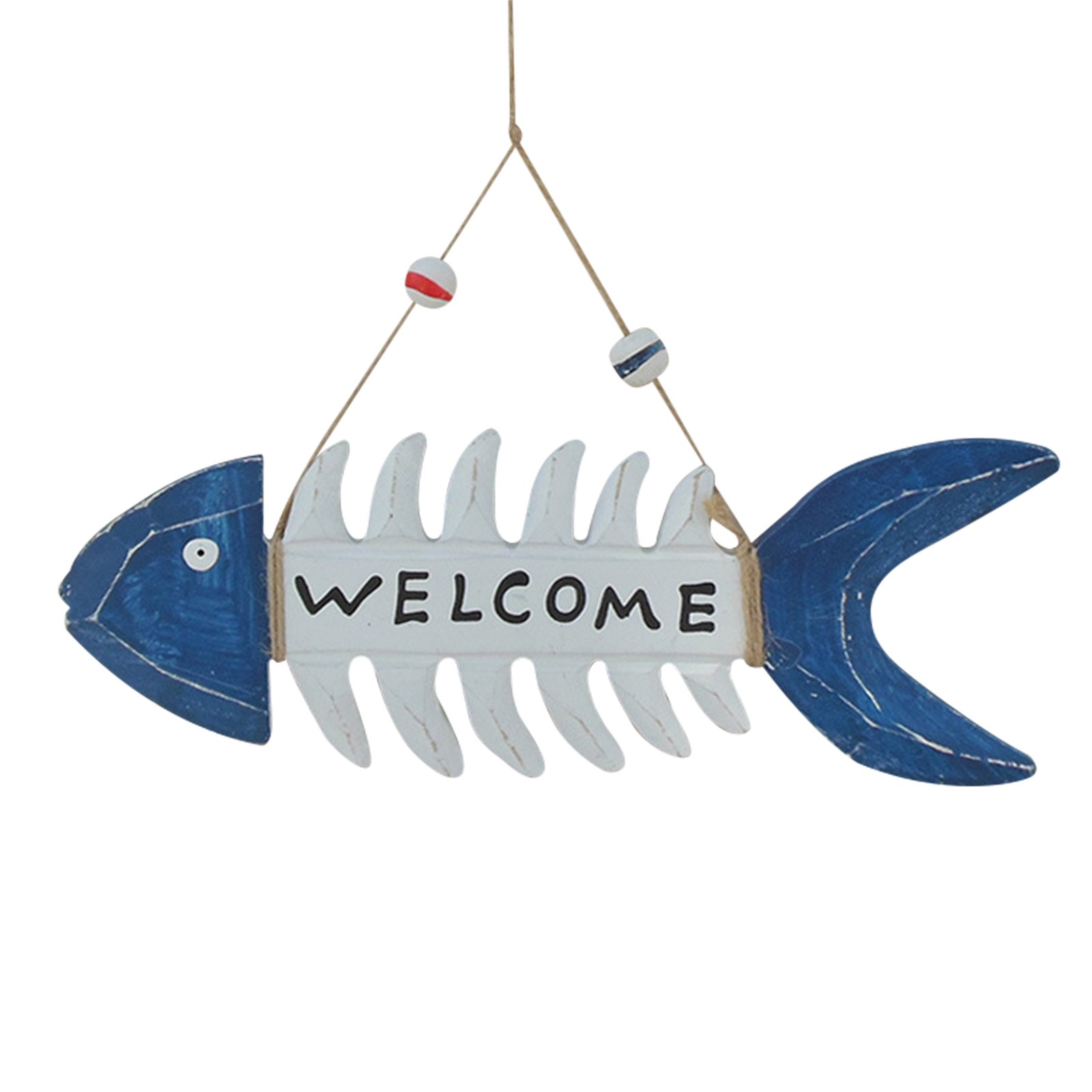 Welcome Sign Wall Art Themed Beach Ornament For Home Door Porch Vintage ...