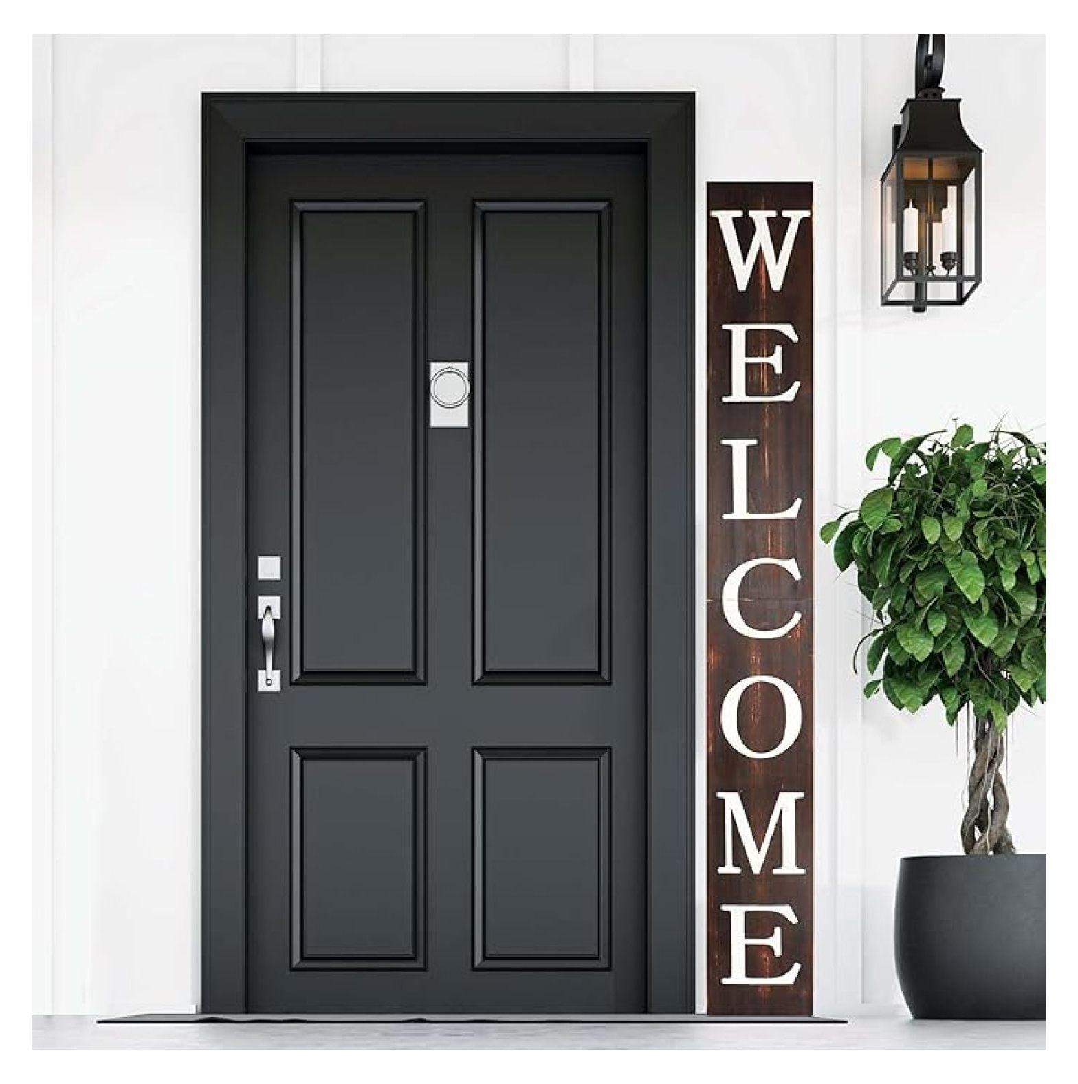 Welcome Sign for Front Door, 6ft Tall Front Porch Decor, Welcome Signs ...