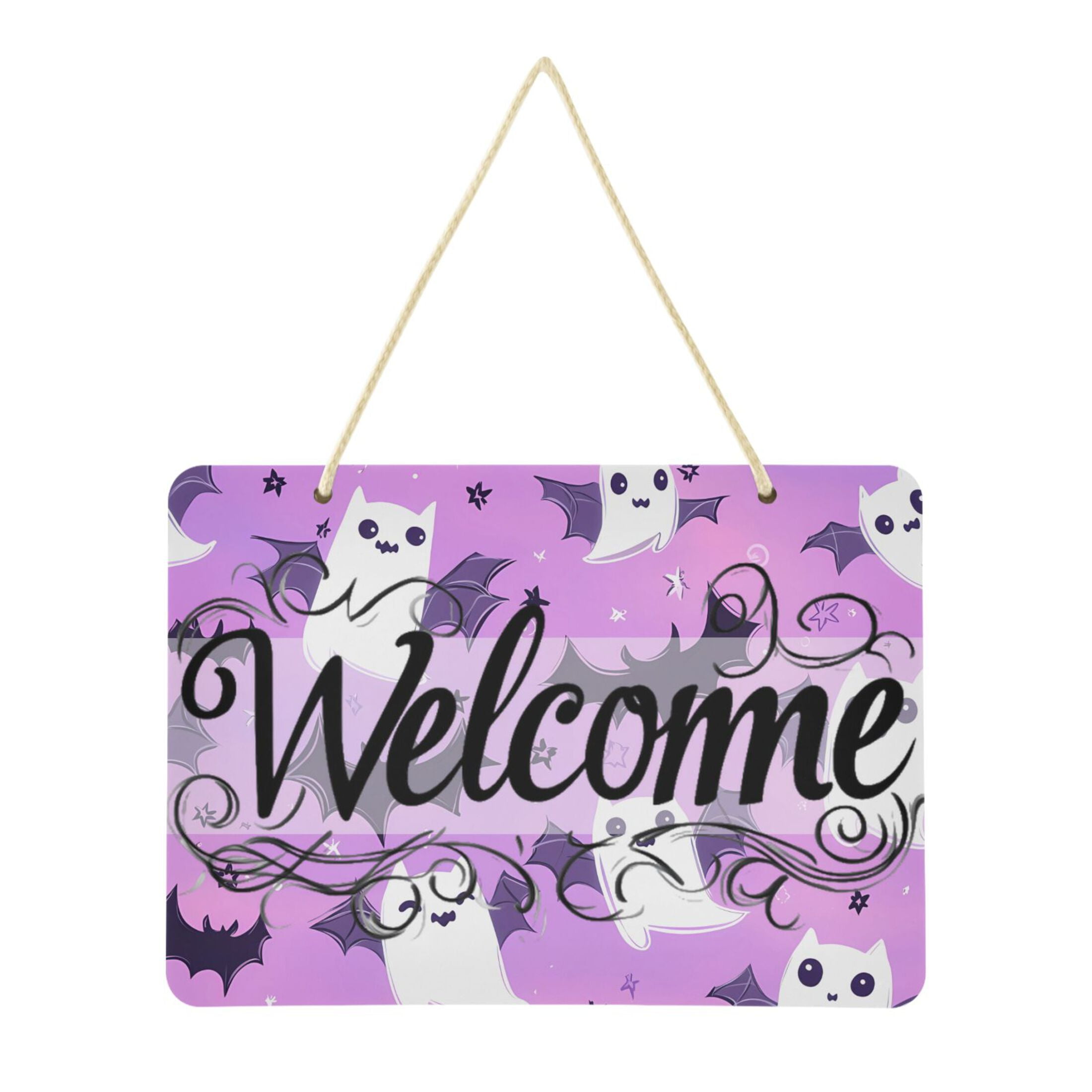 Welcome Sign for Front Door Farmhouse Wall Porch Fall Home Outside ...