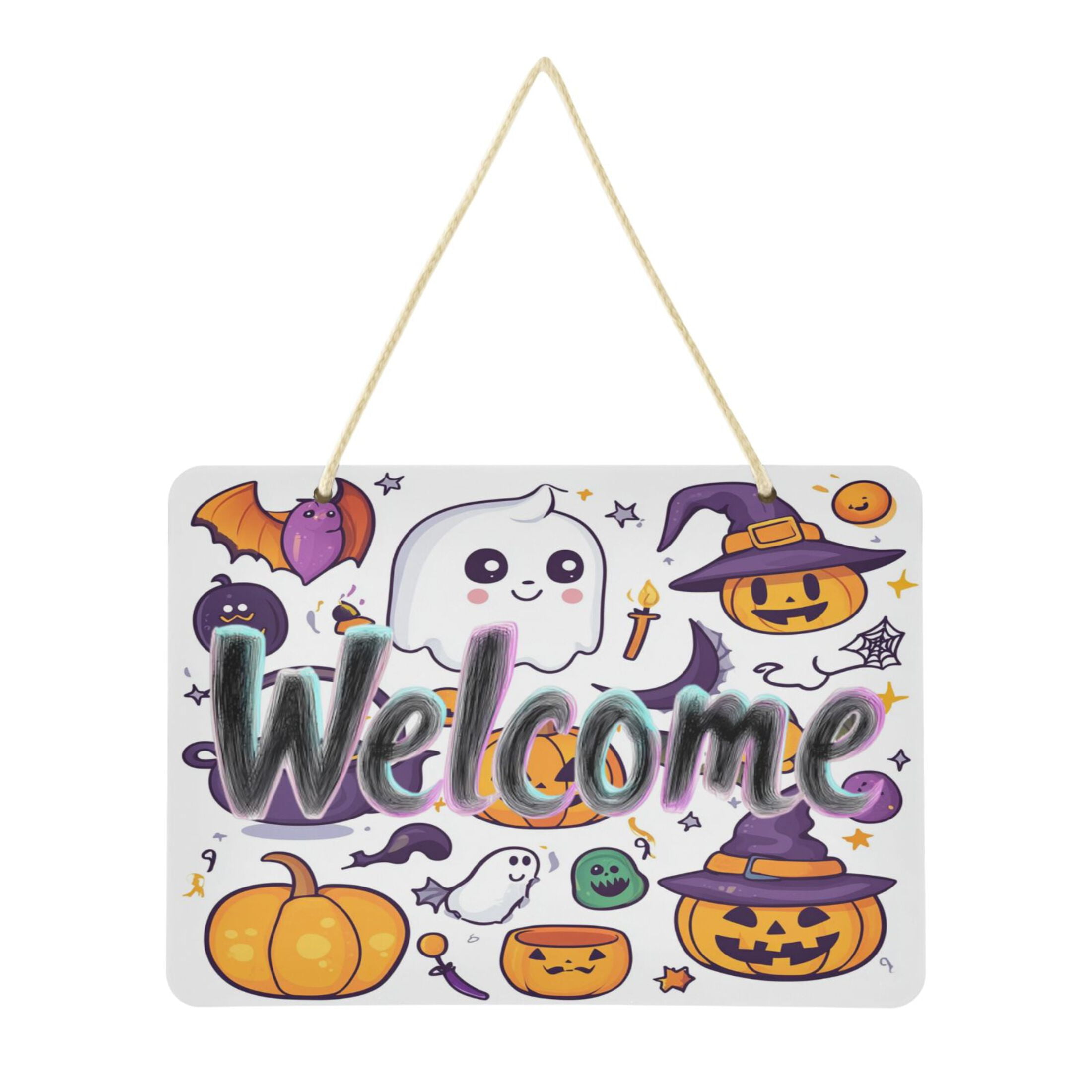 Welcome Sign for Front Door Farmhouse Wall Porch Fall Home Outside ...