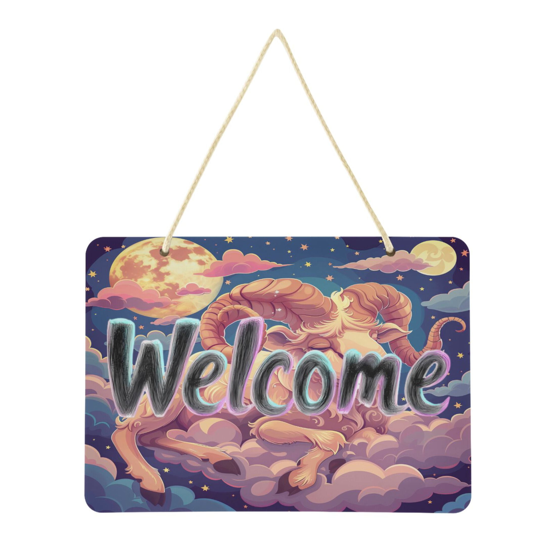 Welcome Sign for Front Door Farmhouse Wall Porch Fall Home Outside ...