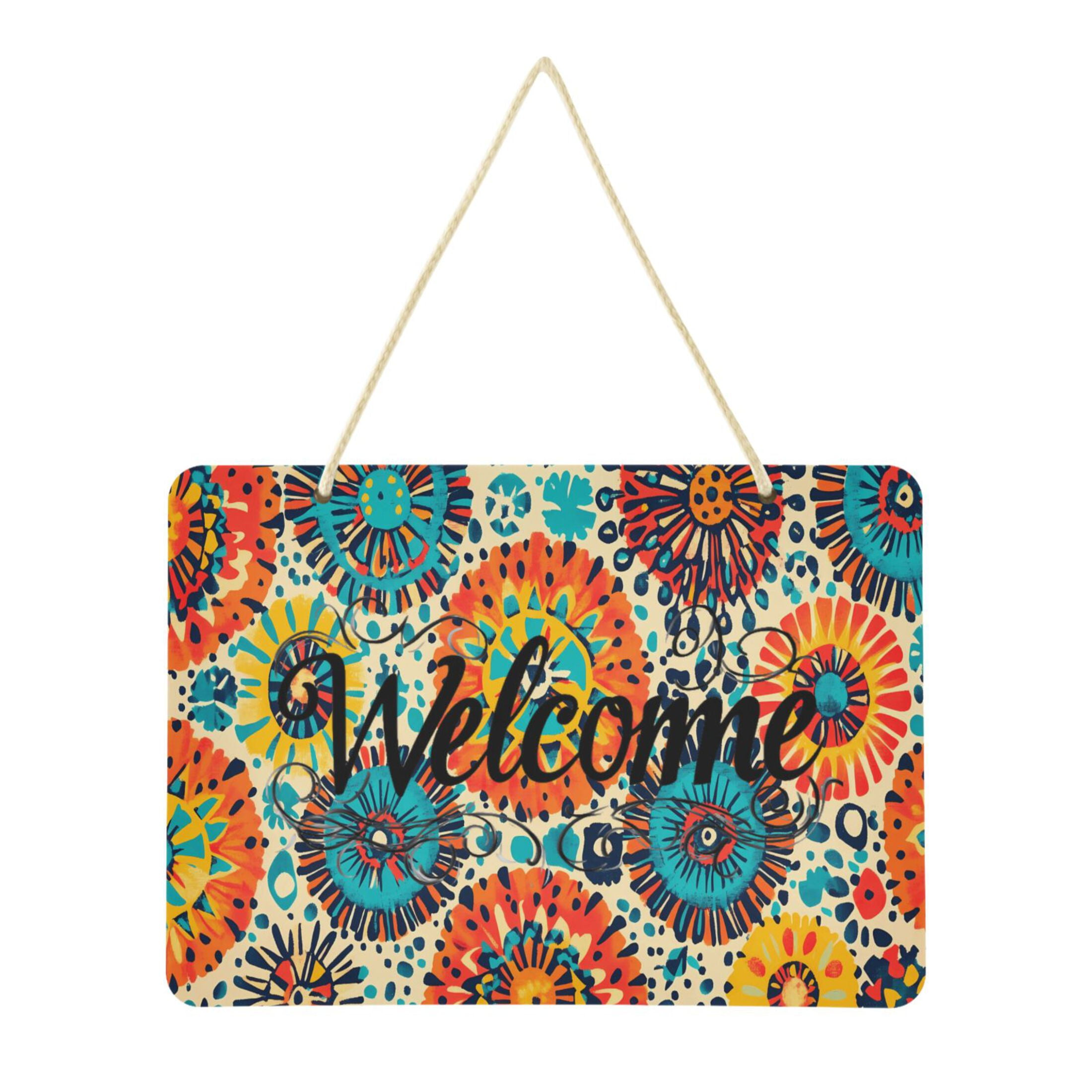 Welcome Sign for Front Door Farmhouse Wall Porch Fall Home Outside ...