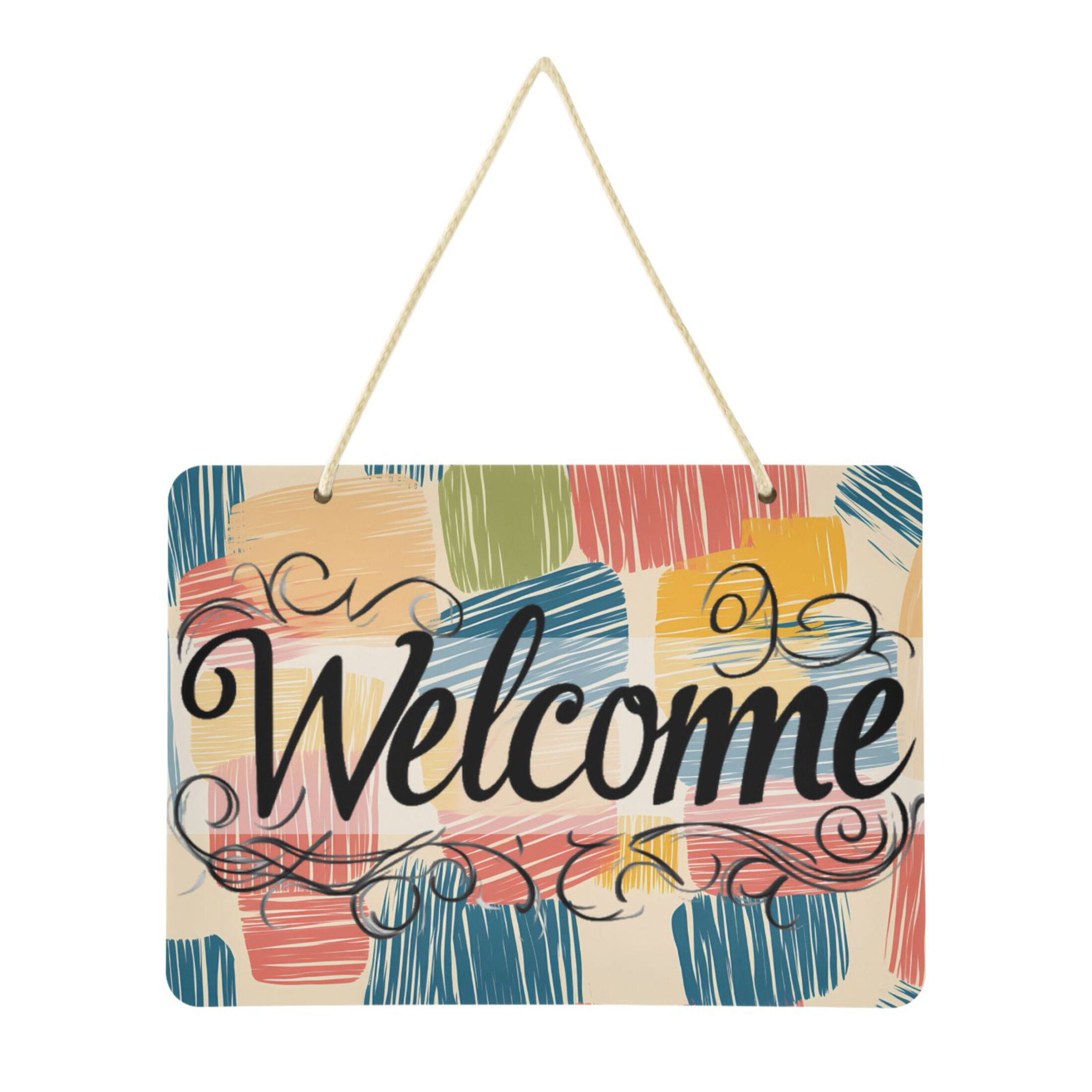 Welcome Sign for Front Door Farmhouse Wall Porch Fall Home Outside ...