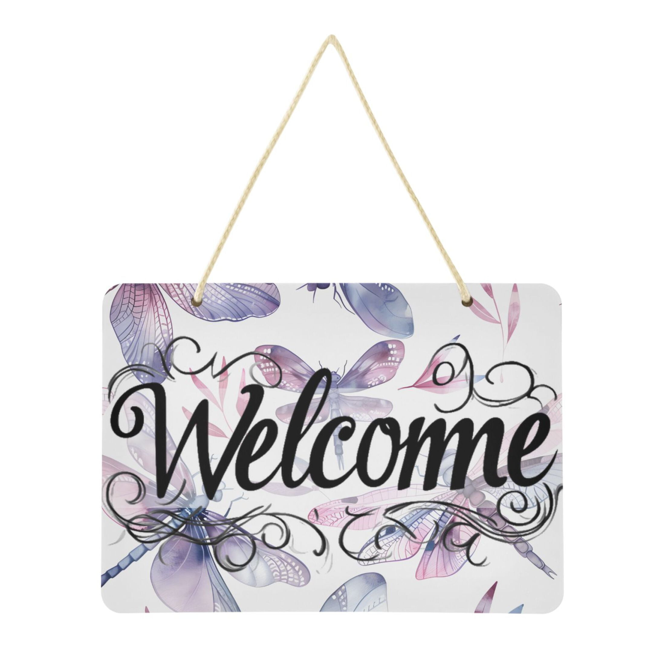 Welcome Sign for Front Door Farmhouse Wall Porch Fall Home Outside ...