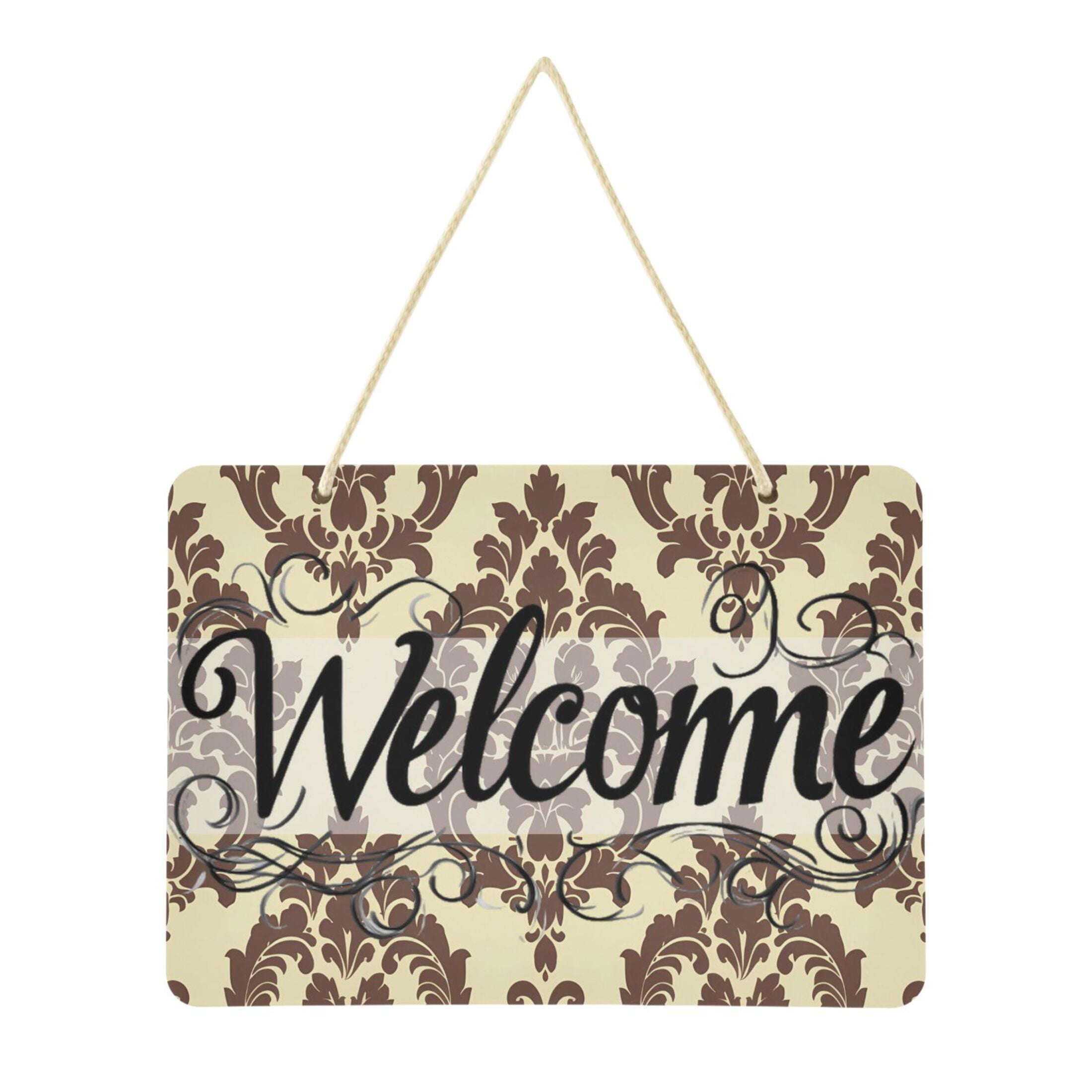 Welcome Sign for Front Door Farmhouse Wall Porch Fall Home Outside ...