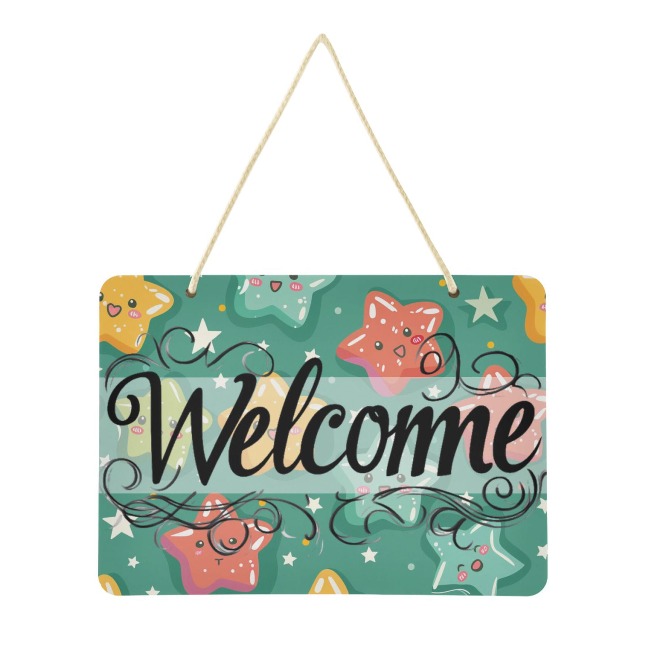 Welcome Sign for Front Door Farmhouse Wall Porch Fall Home Outside ...