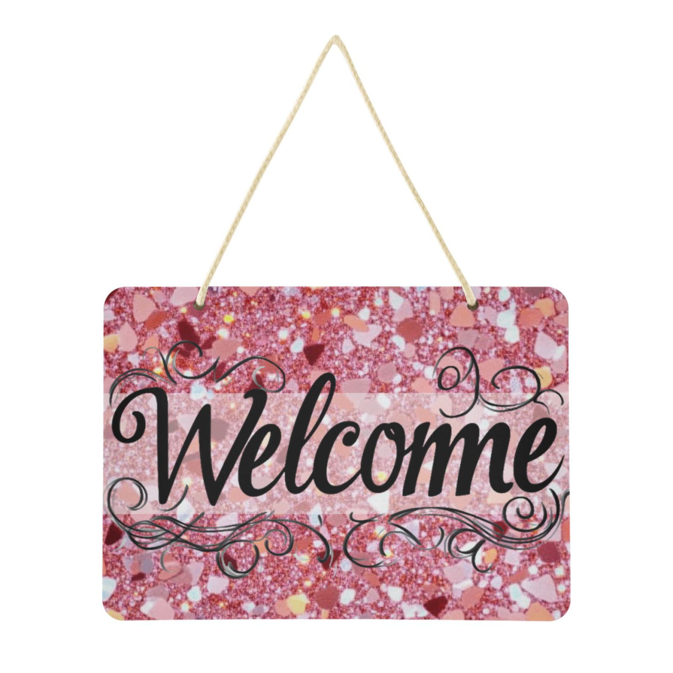Welcome Sign for Front Door Farmhouse Wall Porch Fall Home Outside ...
