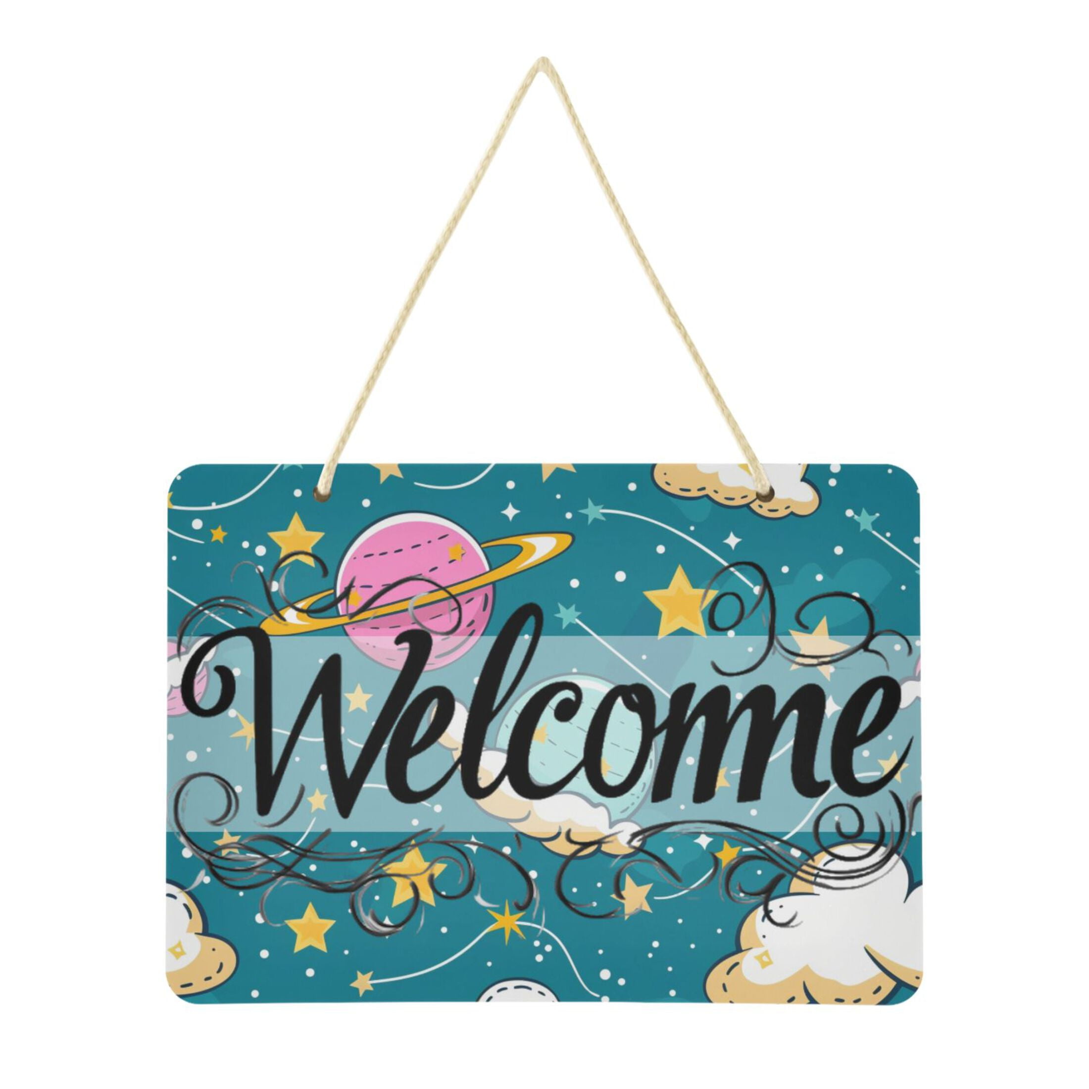 Welcome Sign for Front Door Farmhouse Wall Porch Fall Home Outside ...