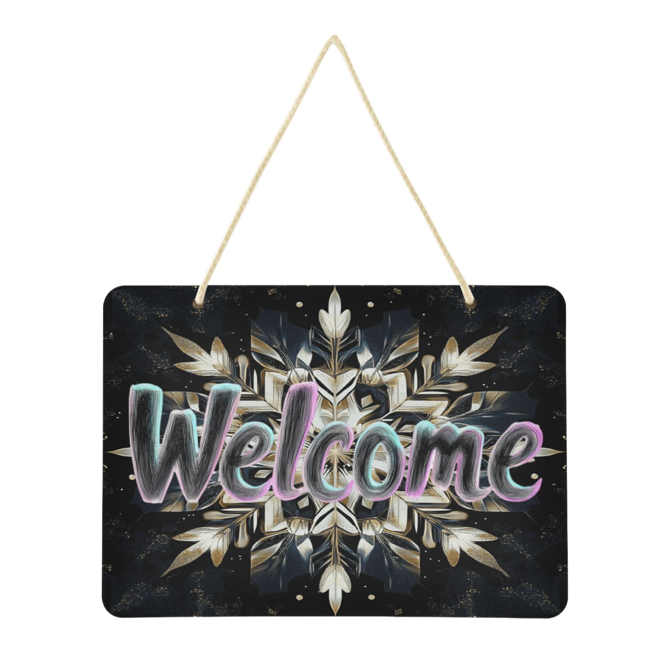 Welcome Sign for Front Door Farmhouse Wall Porch Fall Home Outside ...