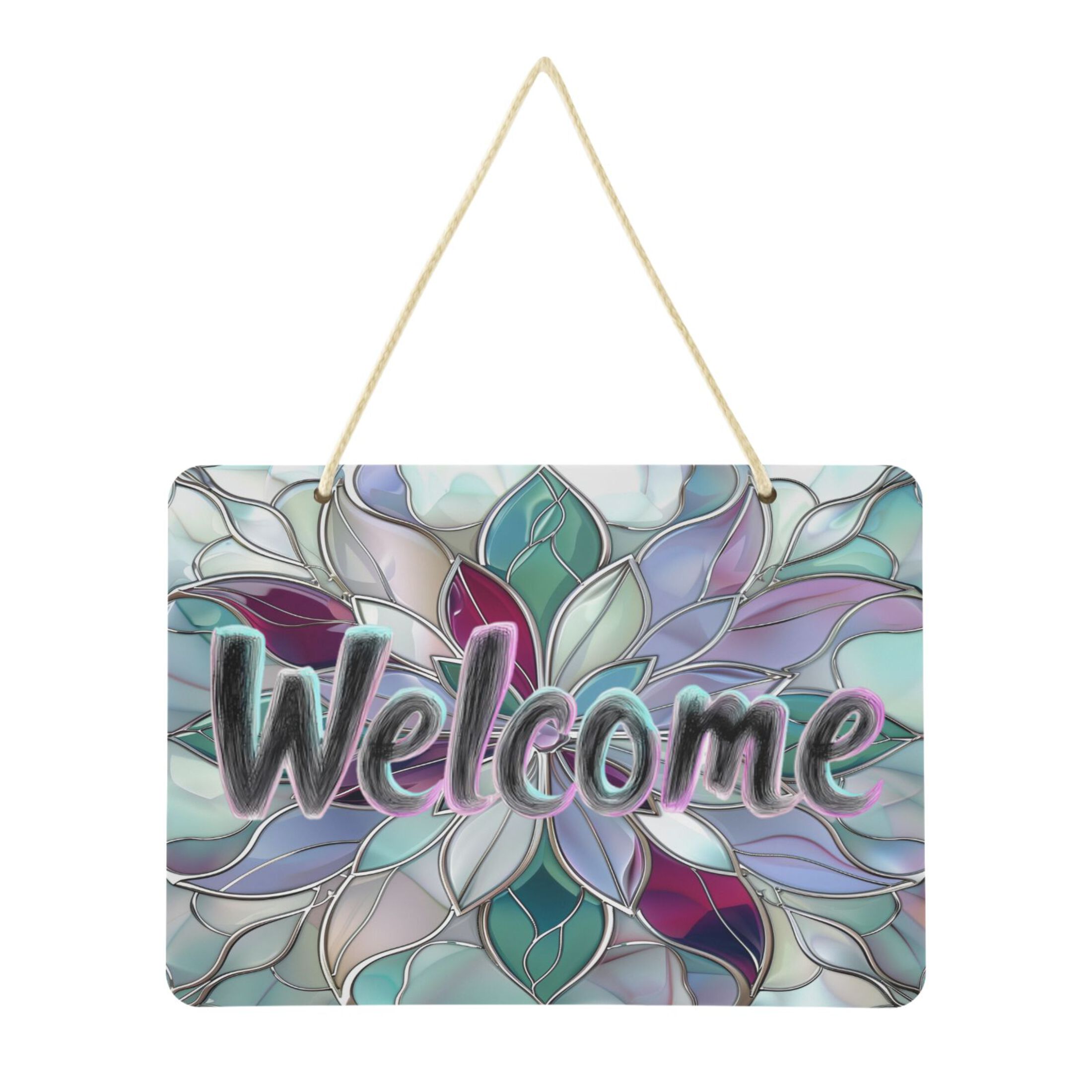Welcome Sign for Front Door Farmhouse Wall Porch Fall Home Outside ...