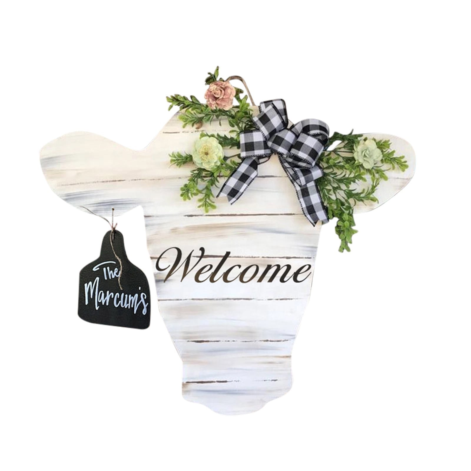 Welcome Signs for Front Porch Teal Vintage Decorations for Kitchen ...