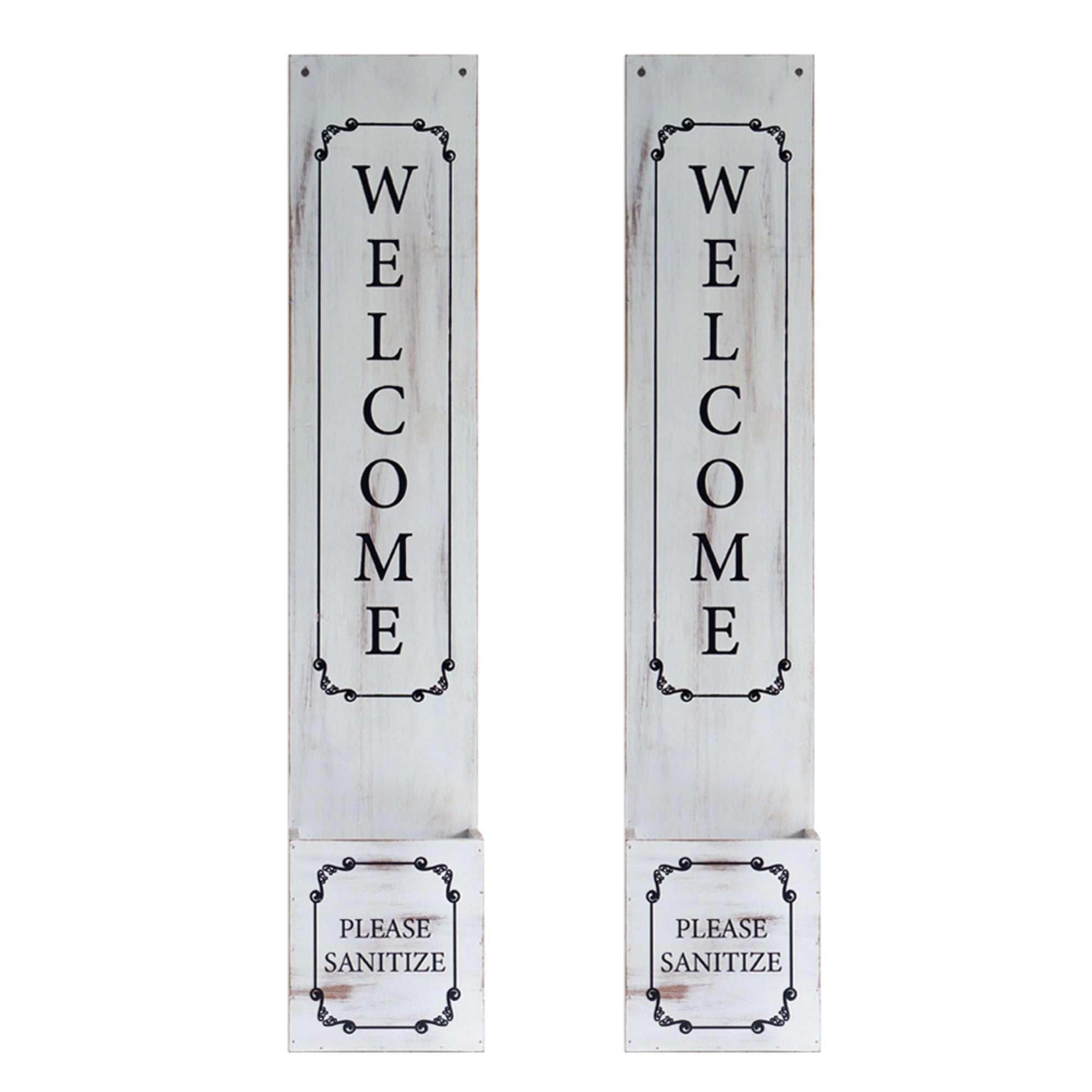 Welcome Signs Hand Sanitizer Dispenser Holder for School Office Salon ...