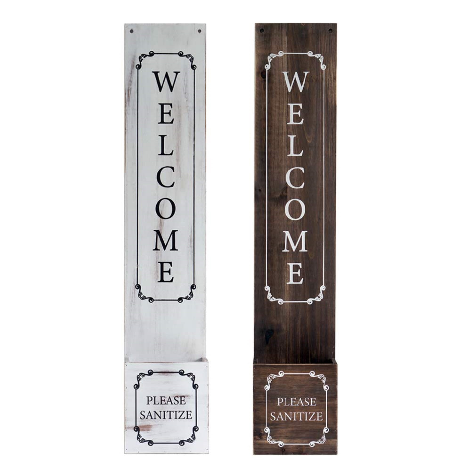 Welcome Signs Hand Sanitizer Dispenser Holder for School Office Salon ...
