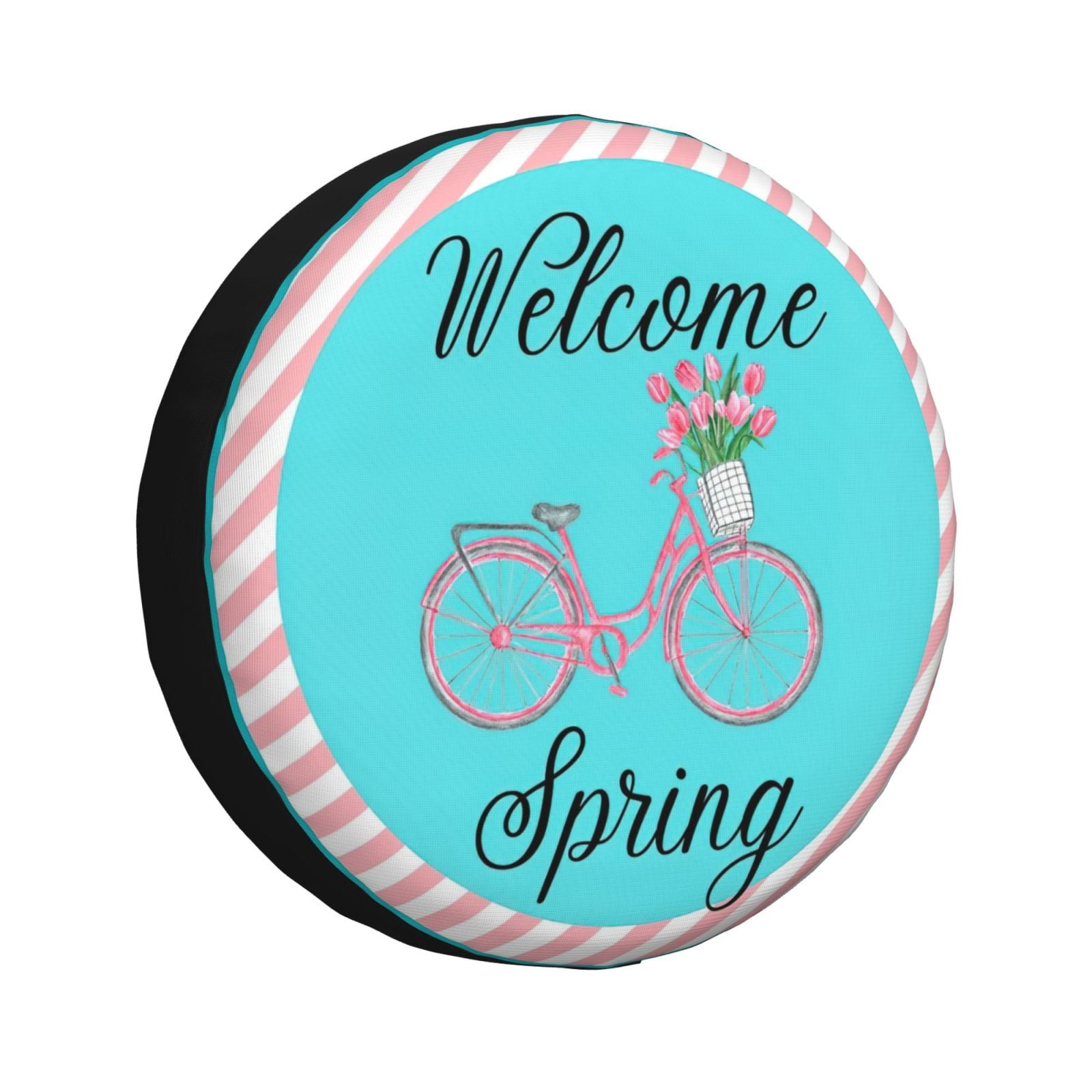 Welcome Spring Bicycle Tire Cover 17" Wheel Protectors Tyre Covers ...