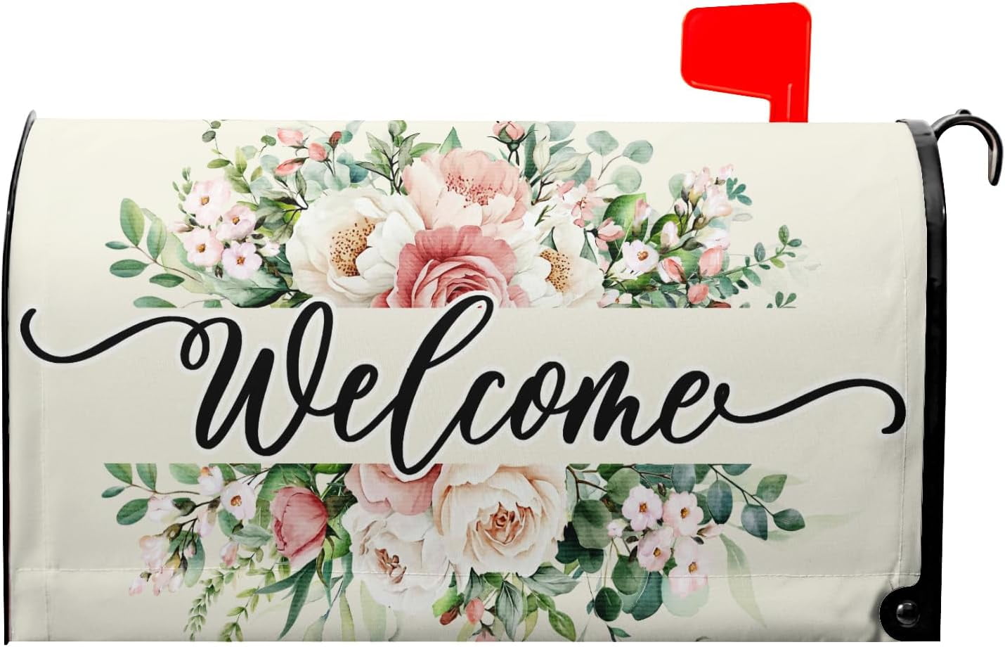 Welcome Spring Mailbox Covers Magnetic Large Size 25"x21" Spring ...
