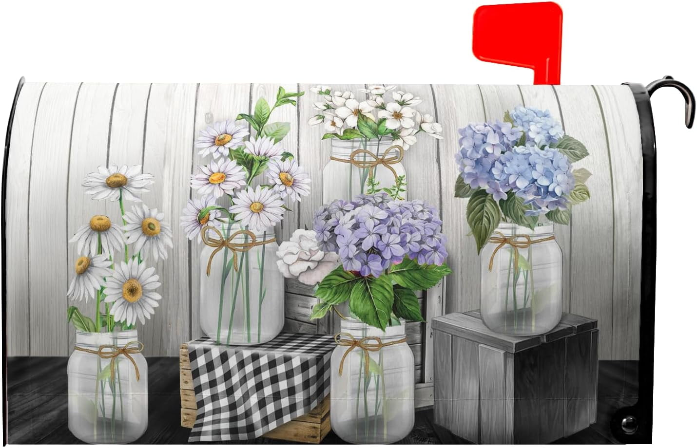 Welcome Spring Mailbox Covers Magnetic Standard Size 18" X 21",Green ...