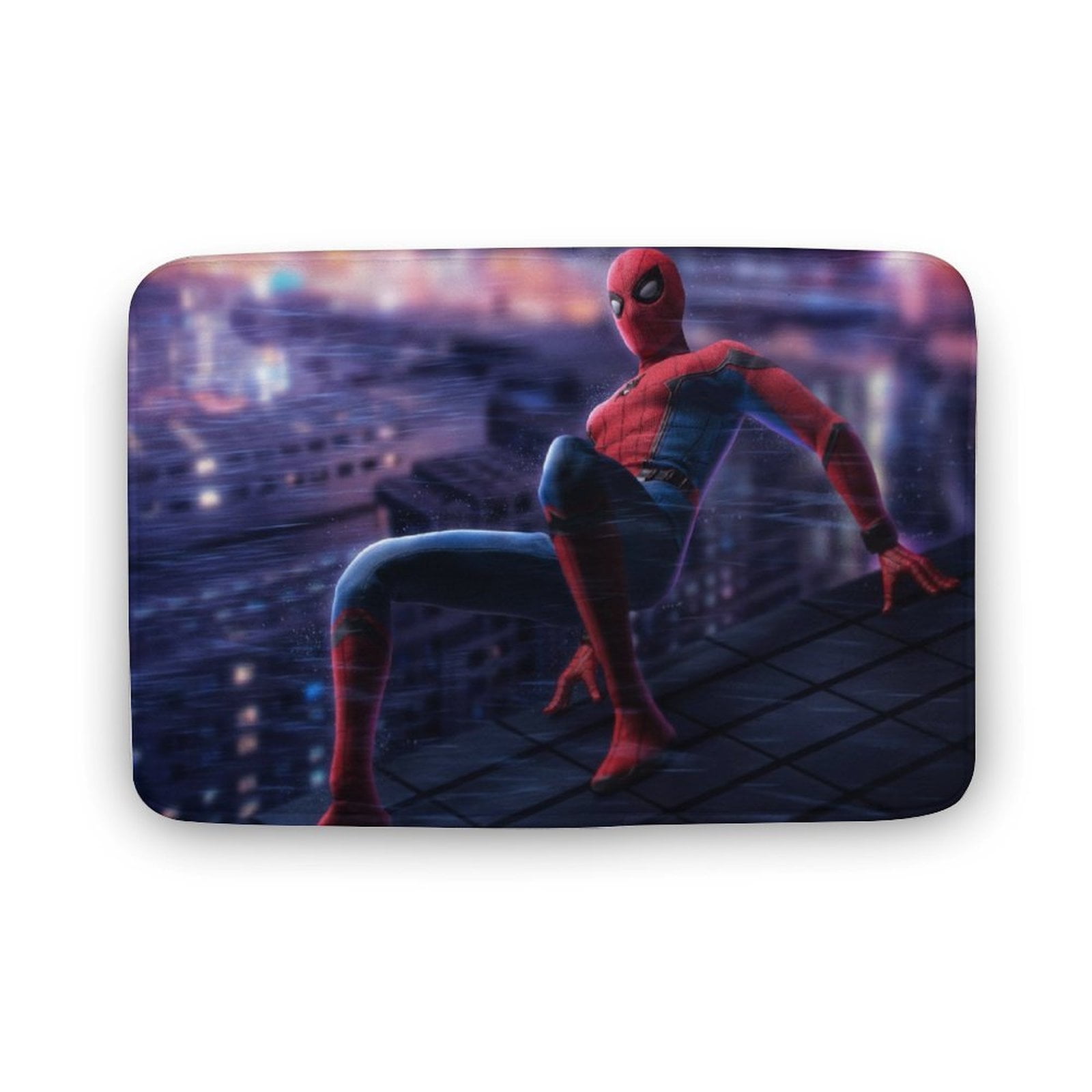 Welcome Spring Spider-man Doormat Indoor Outdoor Cartoon Anime Fans ...