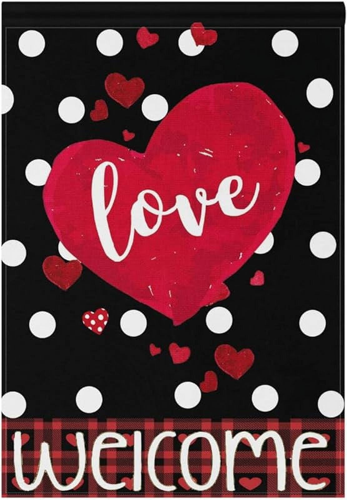 Welcome Spring Summer Dragonfly Butterfly Flowers Double Sided House ...