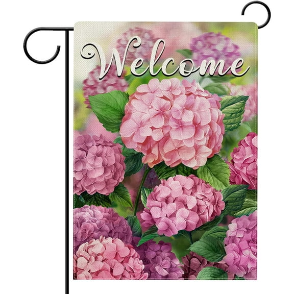 Carson Watercolor Daisy Garden Flag, 12.5 x 18 inch Double Sided ...