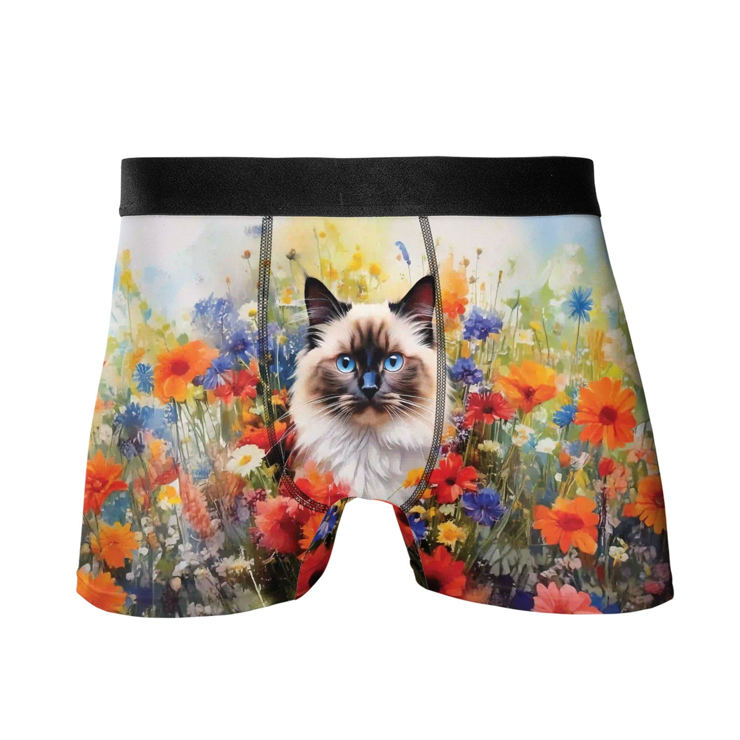 Welcome Spring Summer Ragdoll Portrait Flower Blue Sky All Over Print ...