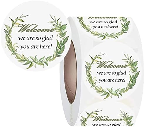 Welcome Stickers,2 Inch Wedding, Bridal Shower Birthday Party Favor ...
