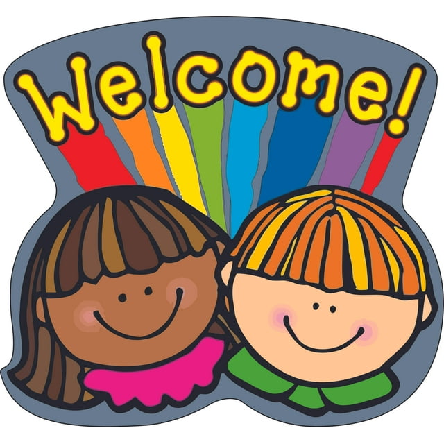 Welcome Students School Boy School Girl Classroom Decor Decoration and ...